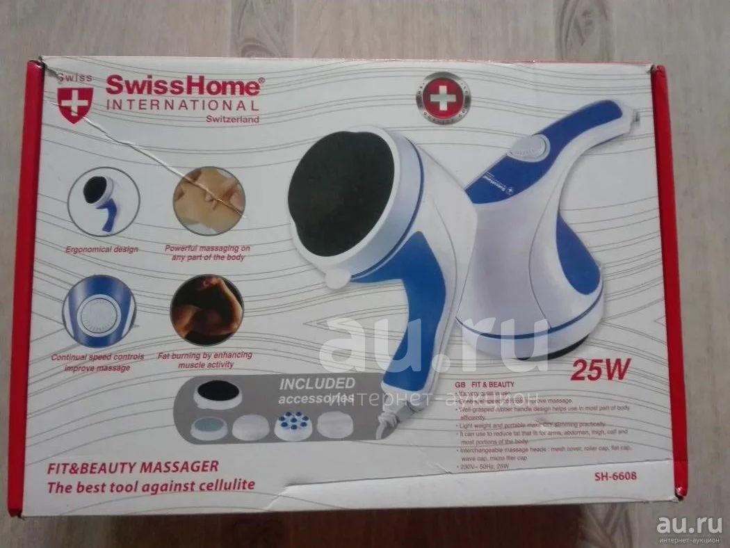 Массажер SwissHome новый — купить в Красноярске. Состояние: Новое ...