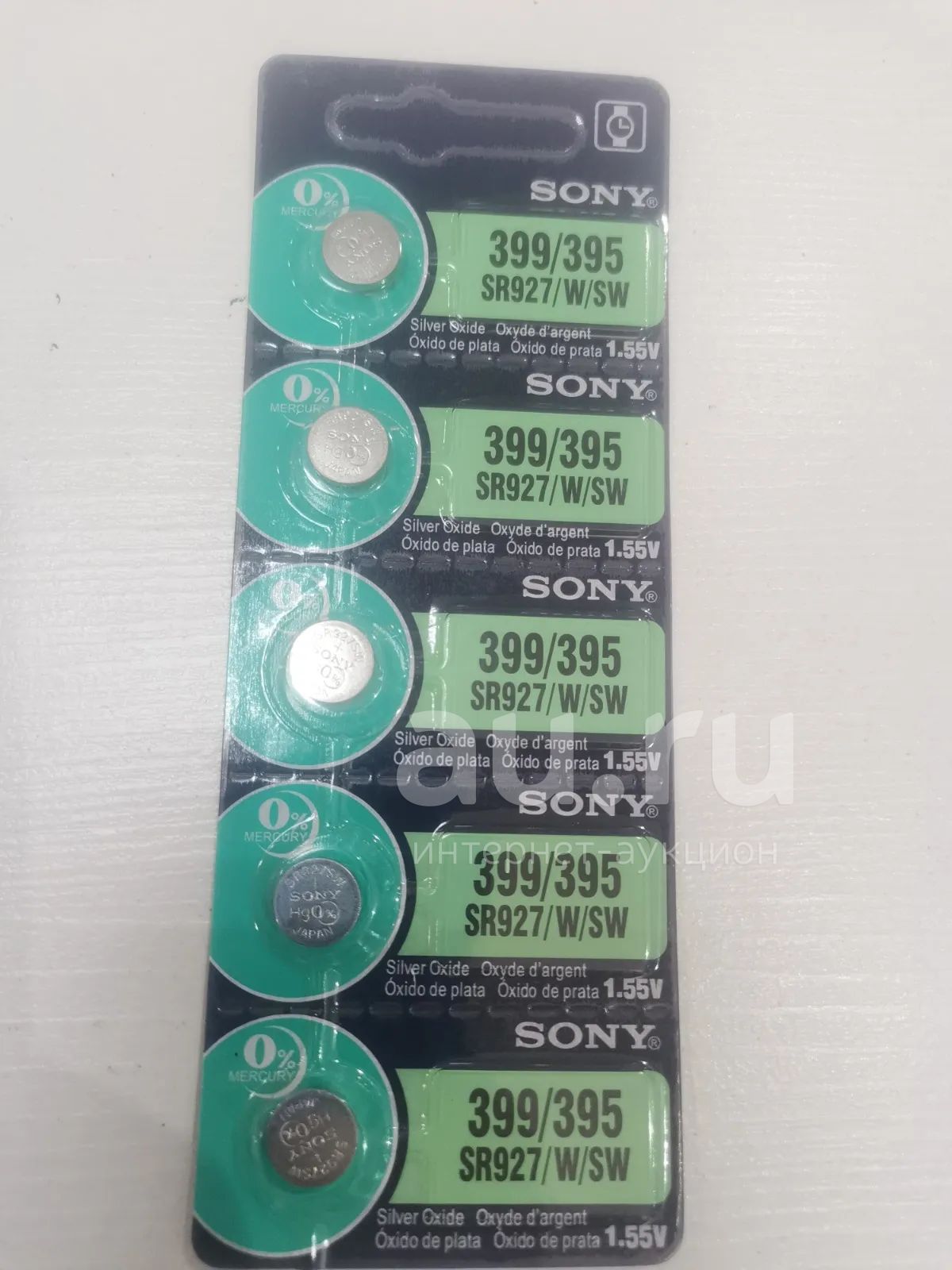 Батарейки sony sr927 — купить в Красноярске. Состояние: Новое ...