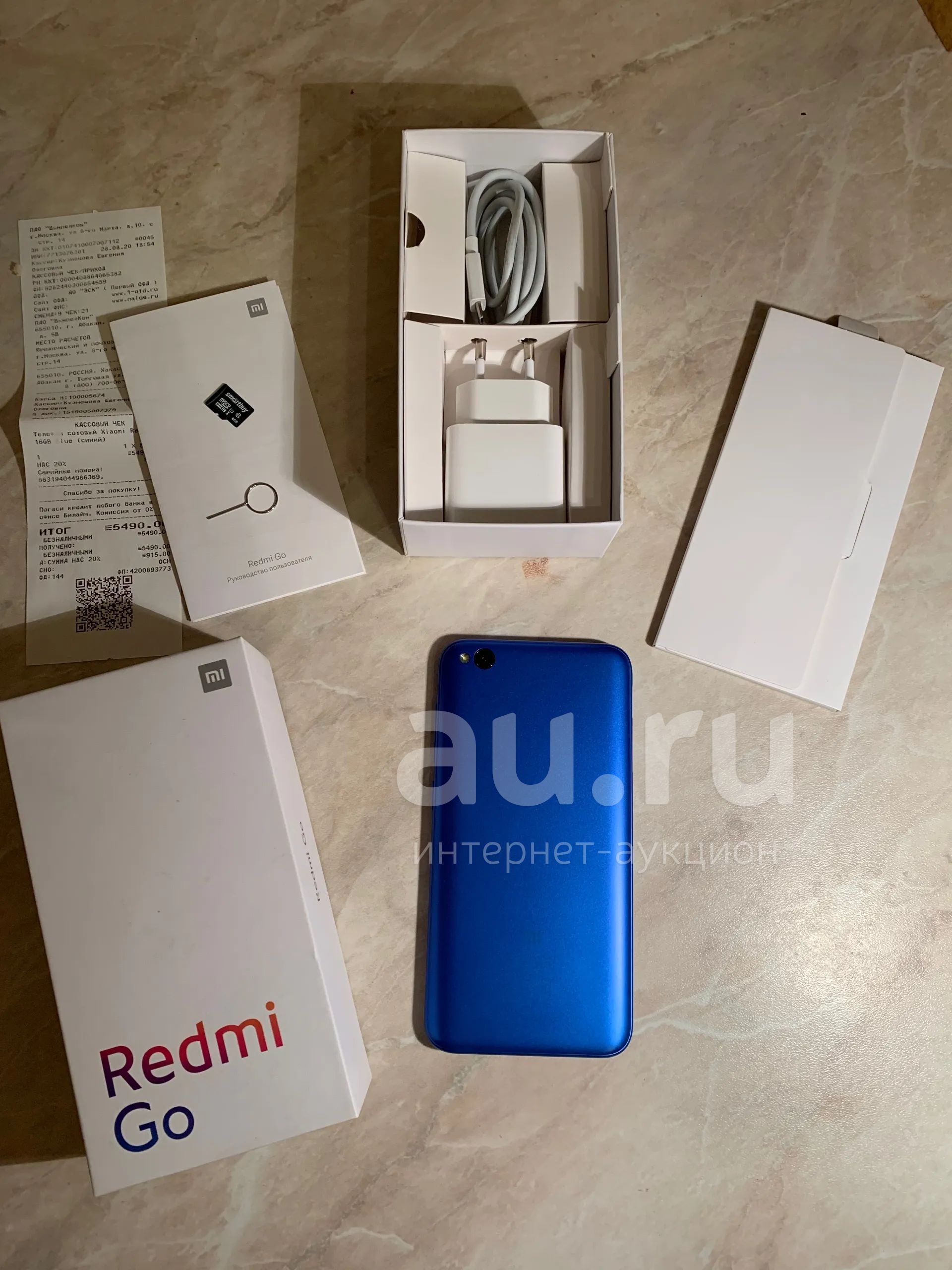Смартфон Xiaomi Redmi Go Blue — купить в Красноярске. Состояние: Б/у ...