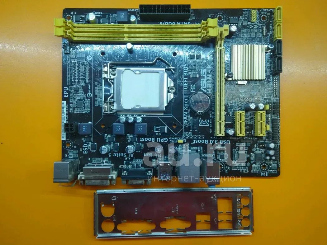 Материнская плата для компьютера Asus H81M-K Micro-ITX, 1150, Чипсет ...