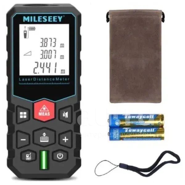 Лазерный дальномер Mileseey X5 60м — купить в Красноярске. Состояние ...