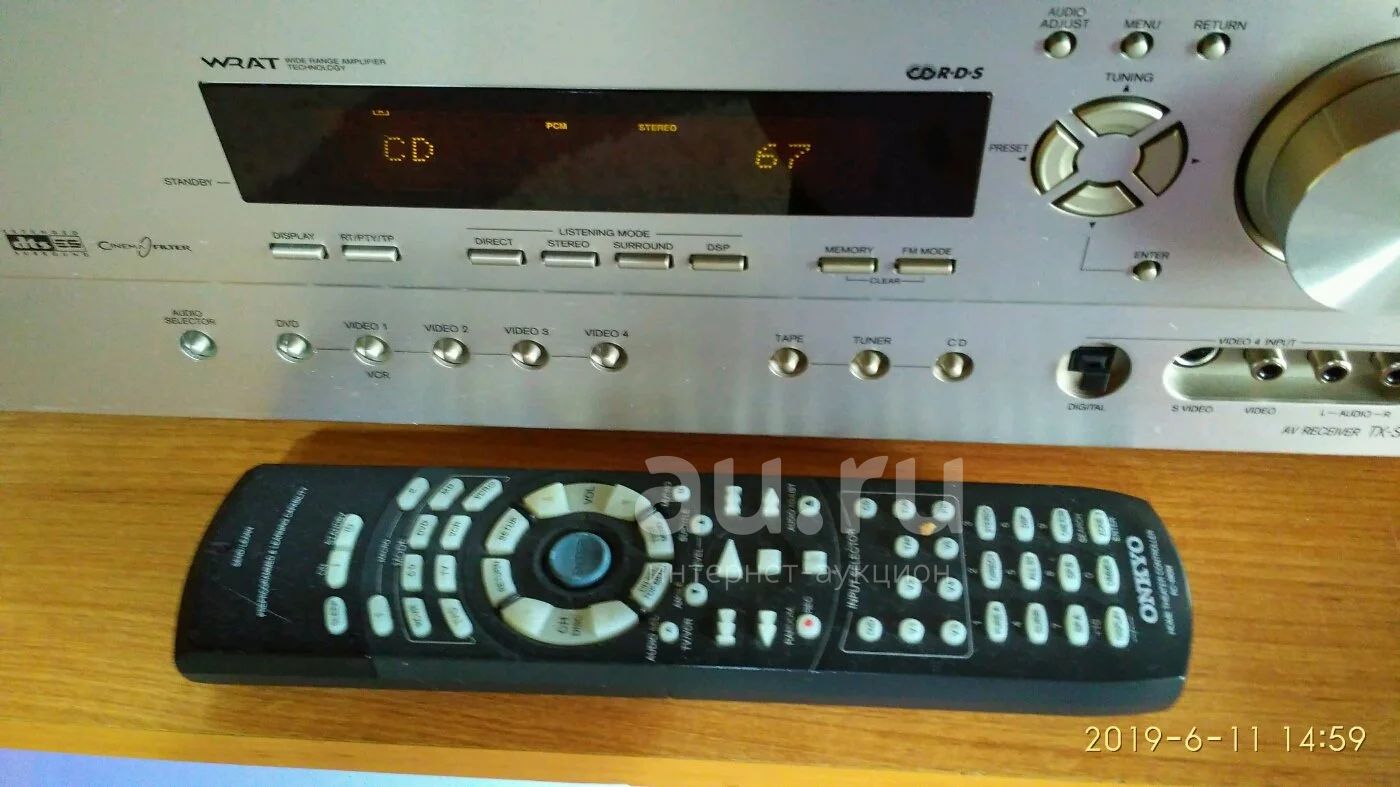 Ресивер Onkyo TX SR600E — купить в Красноярске. Состояние: Б/у ...