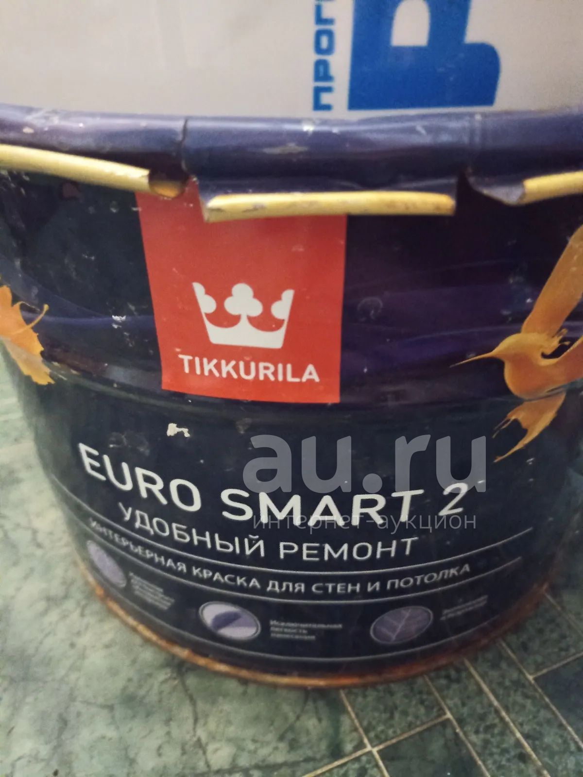 Краска радуга, Тиккурила евро смарт 2 — купить в Красноярске. Состояние ...