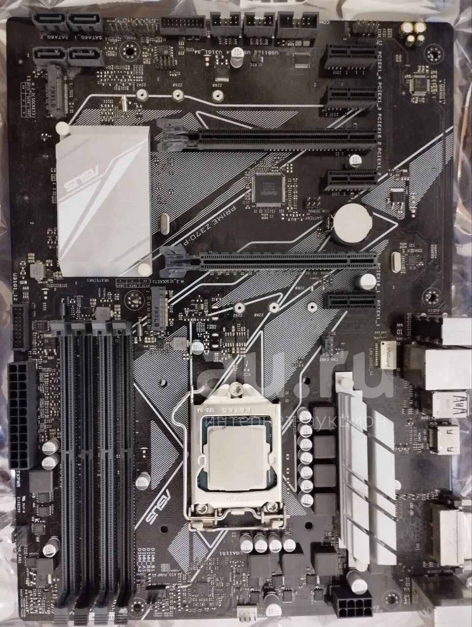 Материнская плата Asus prime z370-p — купить в Красноярске. Состояние ...