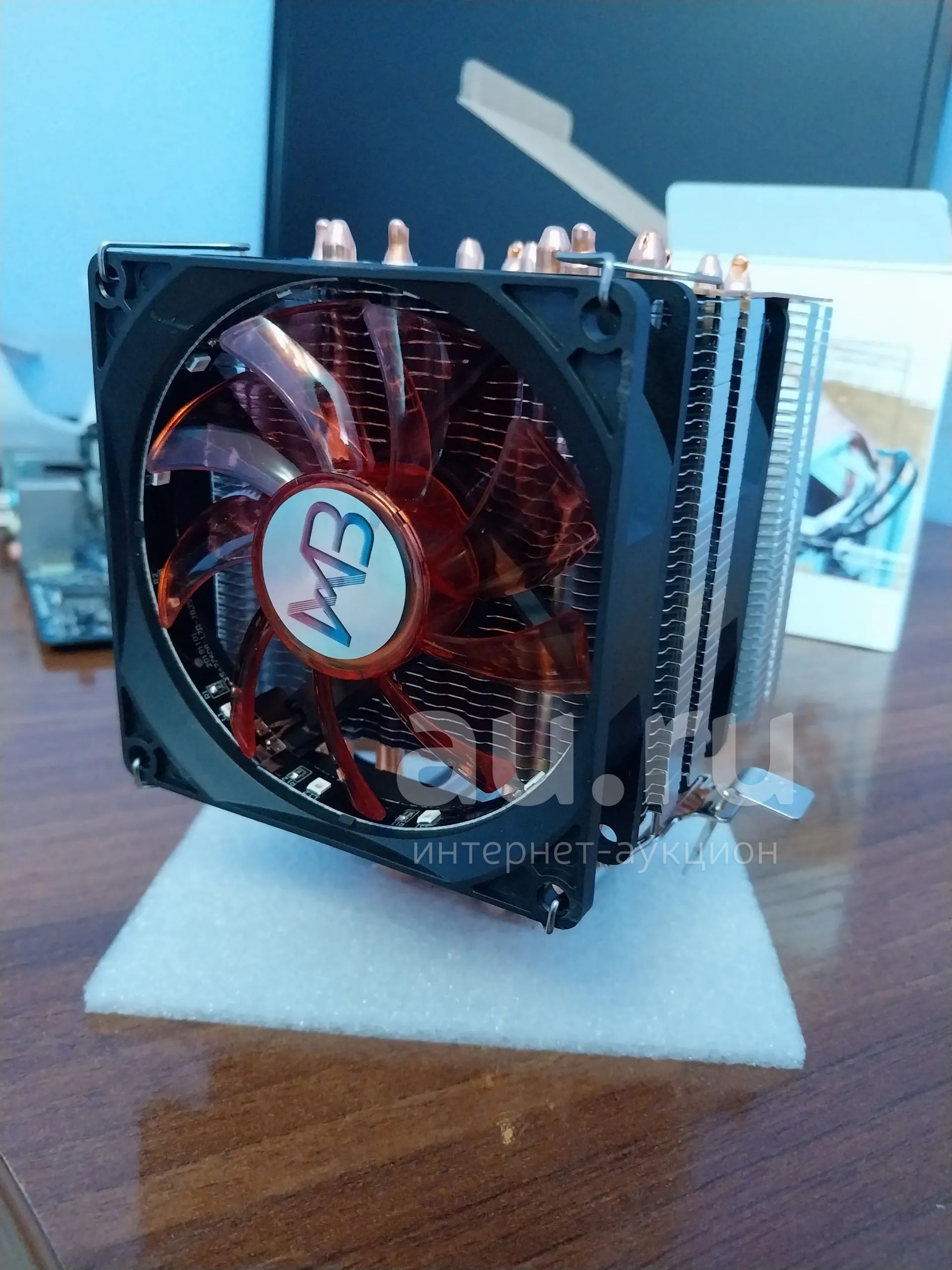 2 Кулера Wovibo 90мм 6 медных трубок 4pin pwm с Рубля чекам описание ...