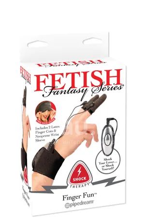 Насадки на пальцы Finger Fun для электростимуляции черные — купить в ...