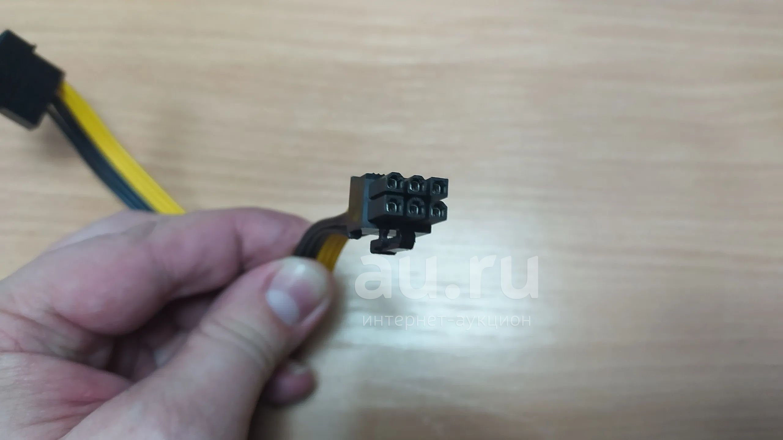 Переходник для видеокарты 6 пин, с 1 Molex от блока питания - на 6 pin ...