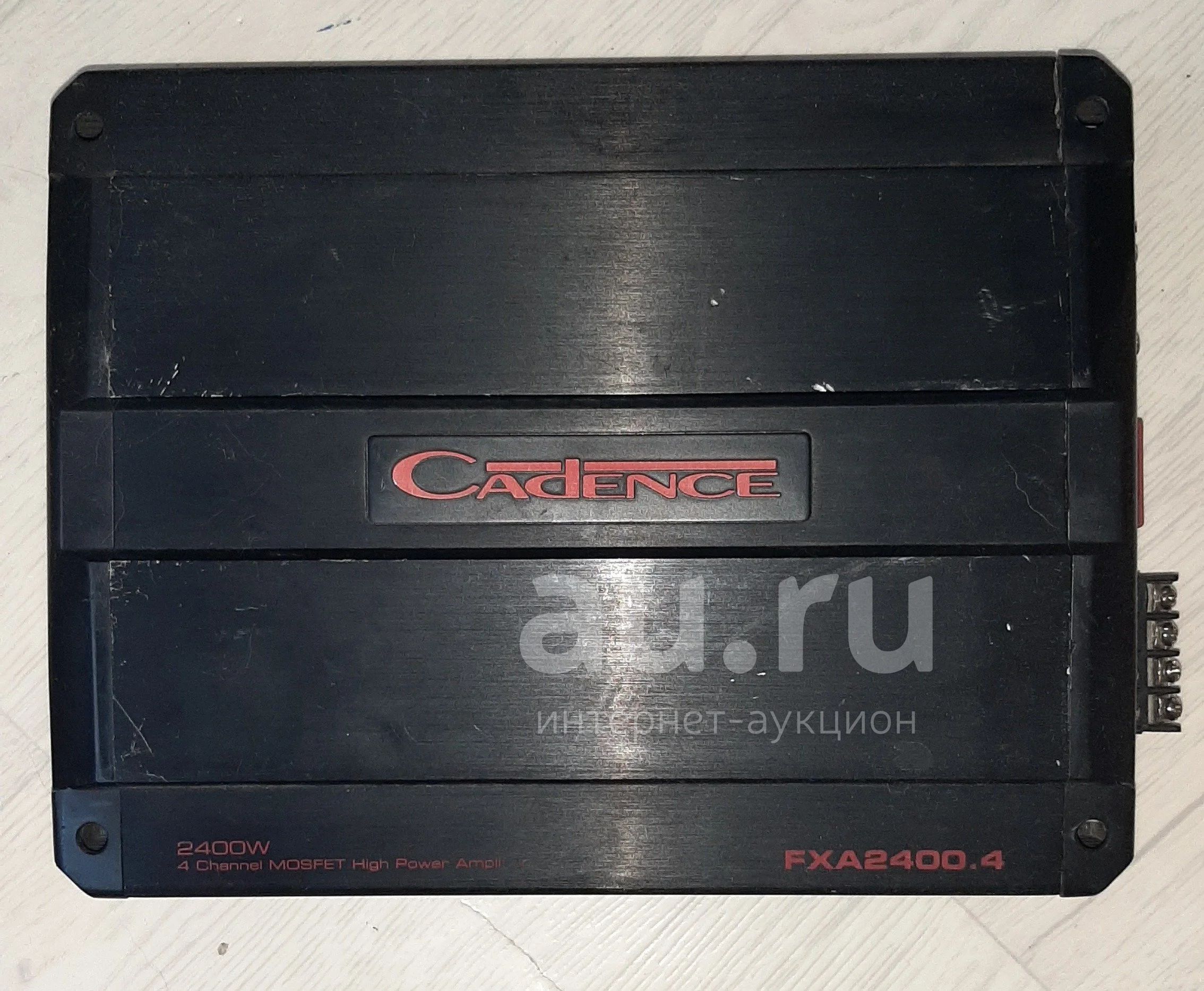 Усилитель Cadence FXA2400.4 Описание!! — купить в Красноярске ...