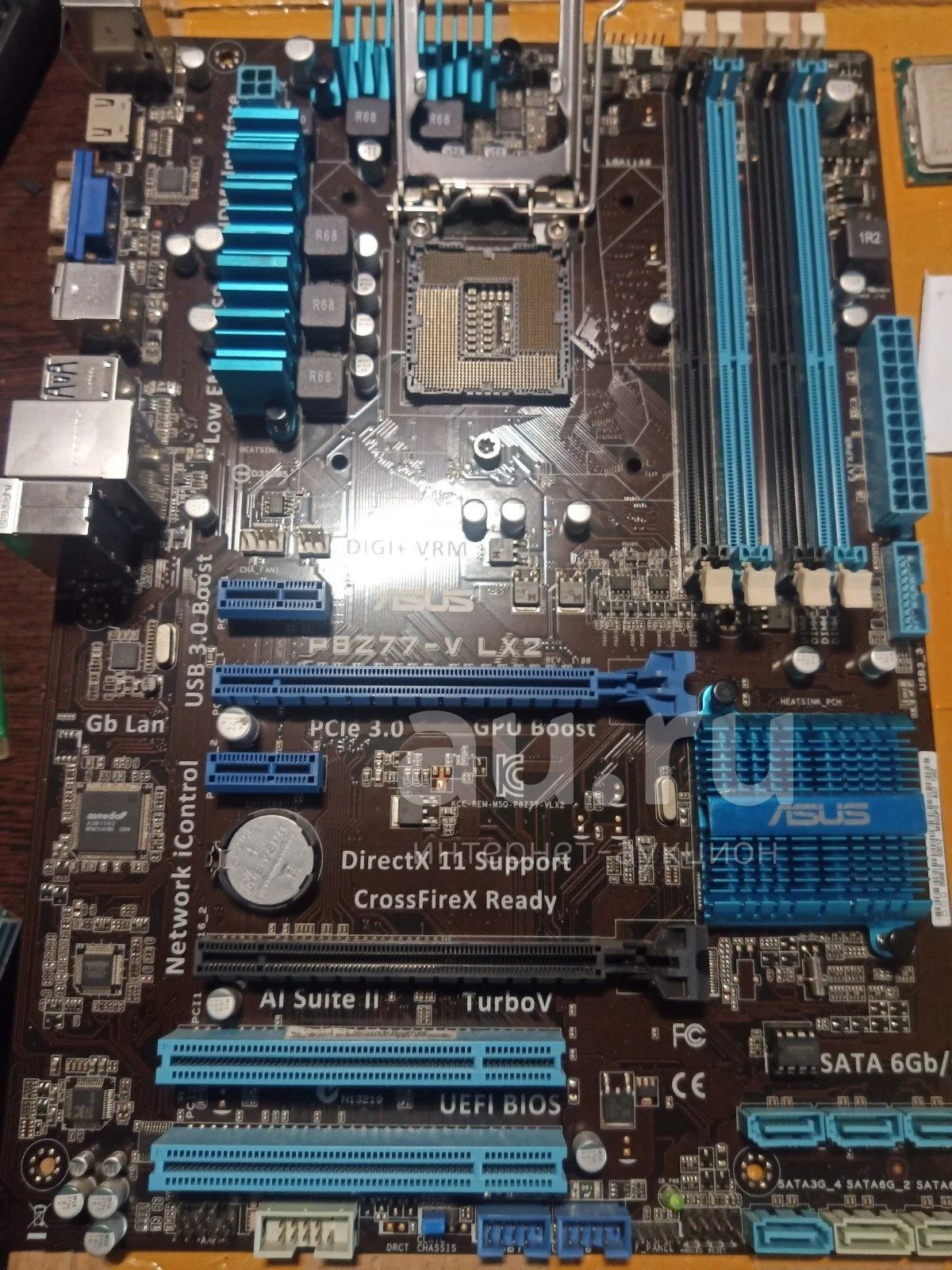 Asus P8Z77-V LX2 на плате не работают 3 и 4 слот озу — купить в ...