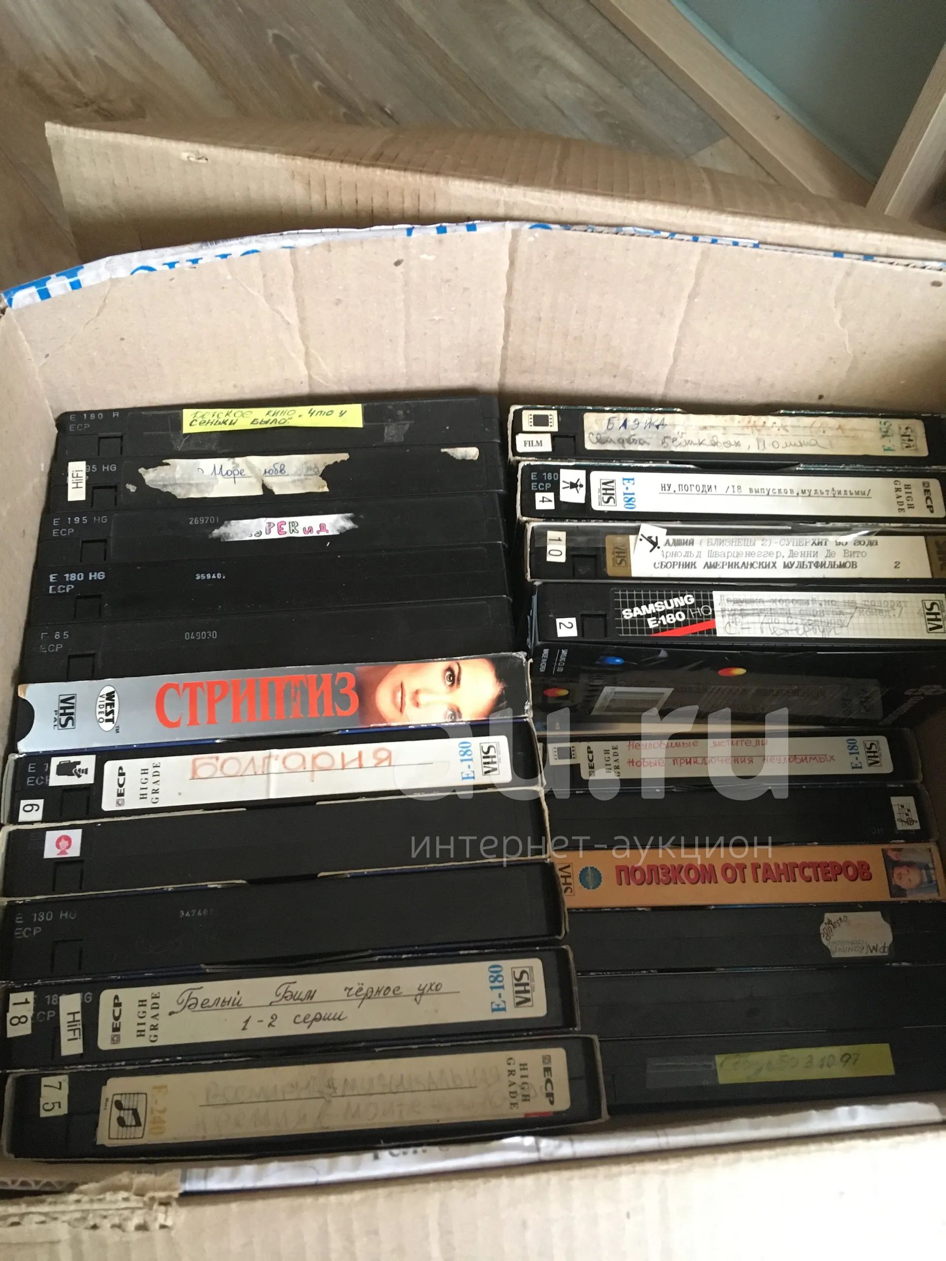 Видео кассеты VHS 35штук — купить в Дивногорске. Состояние: Б/у ...