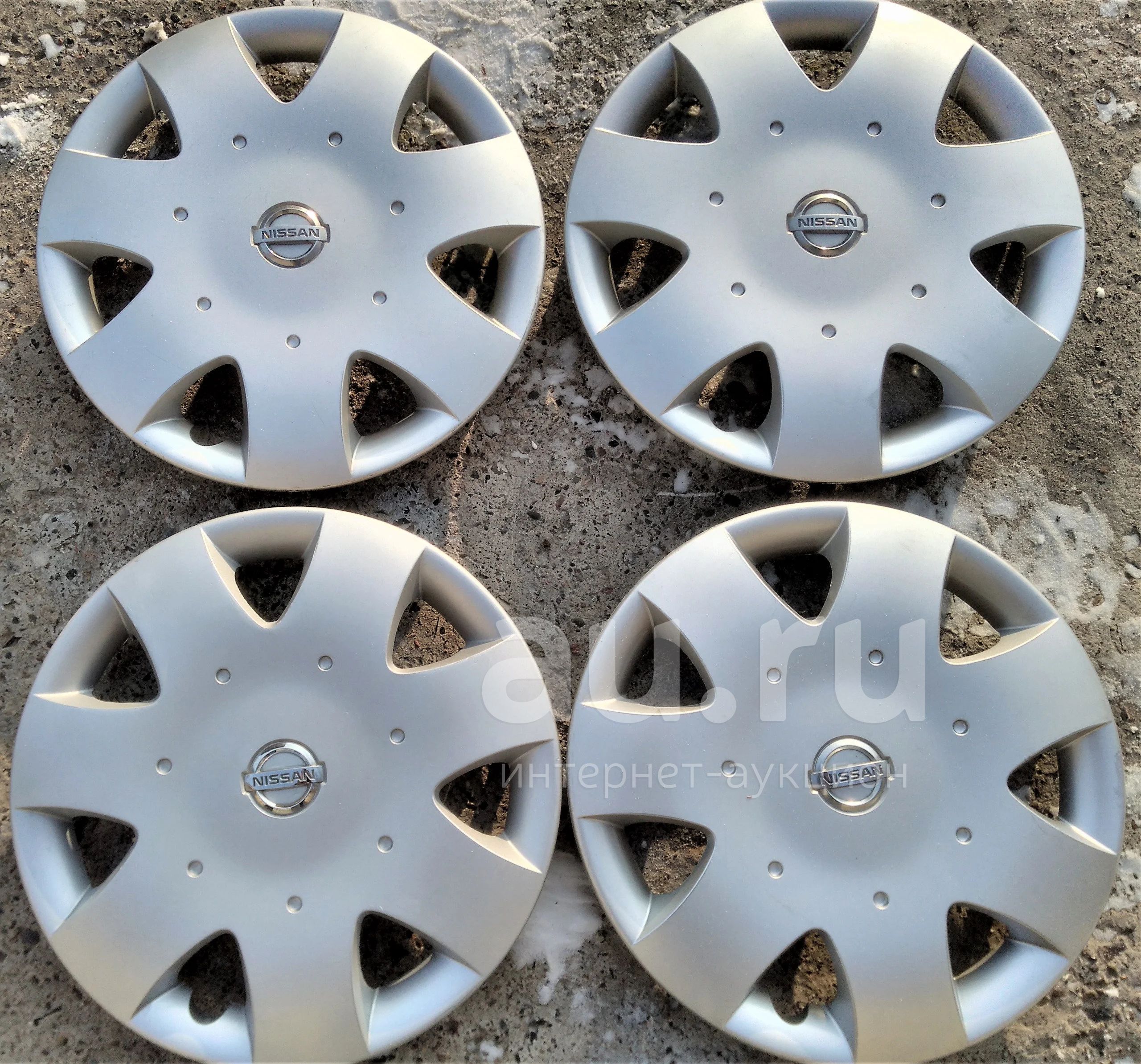Колпаки колёсные на пружинах оригинальные Nissan R13"-1 — купить в ...