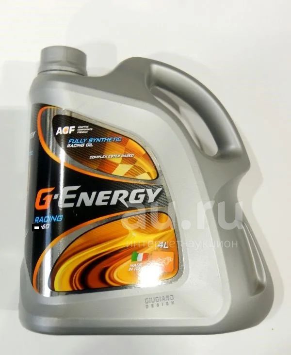 Моторное масло "G-Energy" Racing 20W60 4 литра — купить в Красноярске ...