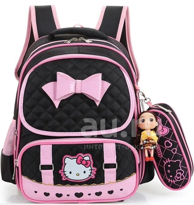 Школьный ранец с ортопедической спинкой для девочки УЦЕНКа Hello Kitty ...