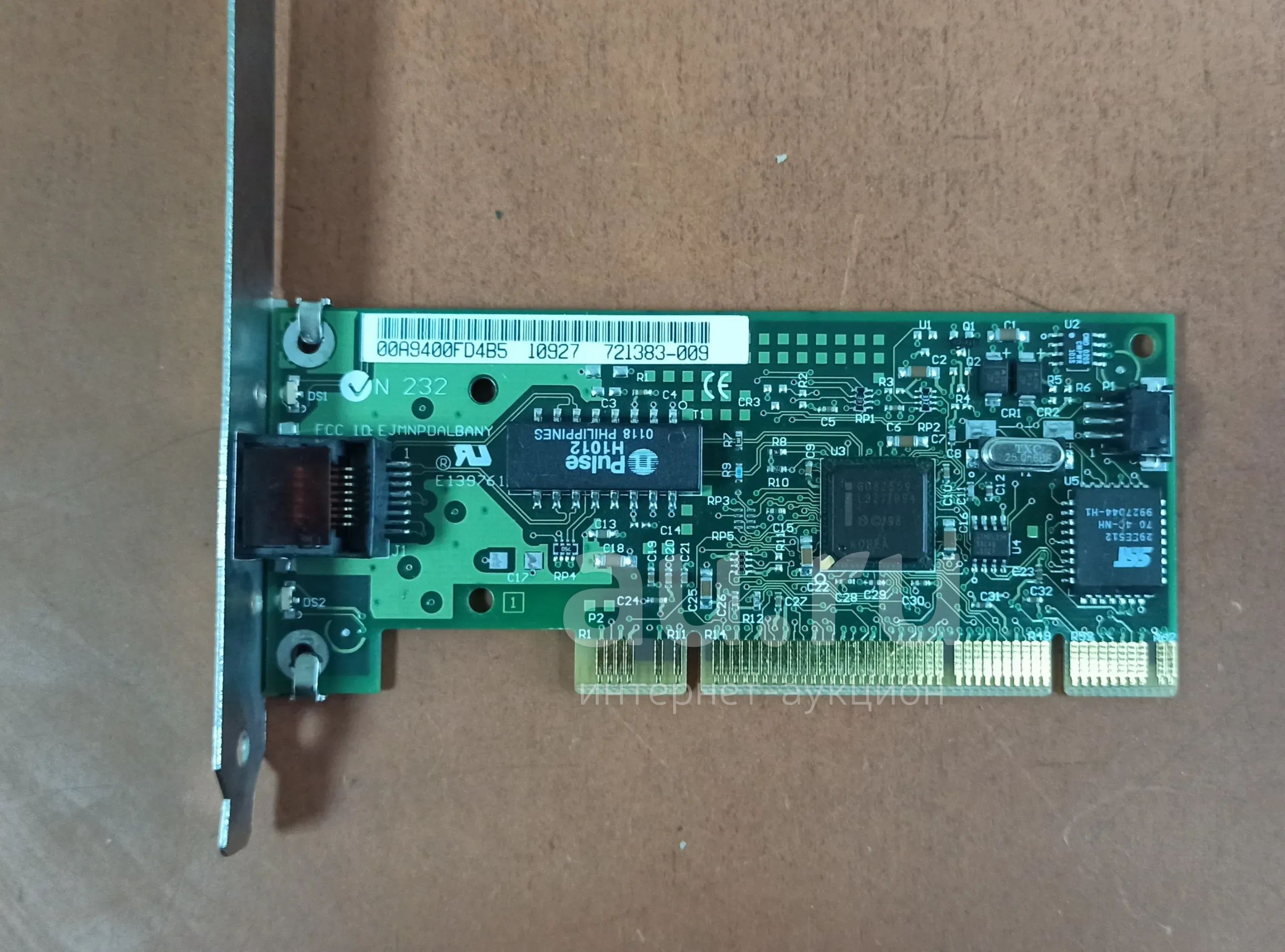 Сетевая карта Intel PRO/100 S Desktop Adapter, A30687-009 — купить в ...