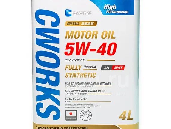Ssuperia Cworks MOTOR OIL 5W-40 SP/CF, 4L Масло моторное — купить в ...