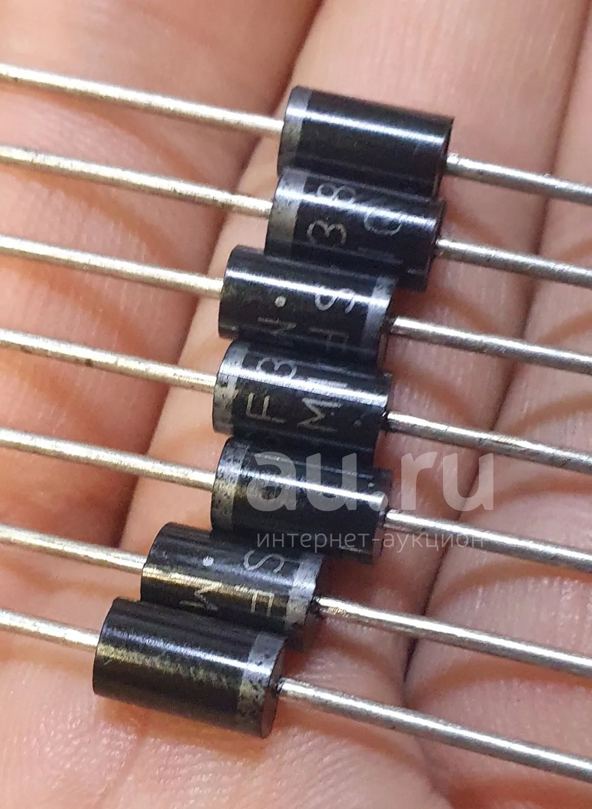 SF38, Диод быстродействующий 3A/75A 600В [DO-201AD] — купить в ...