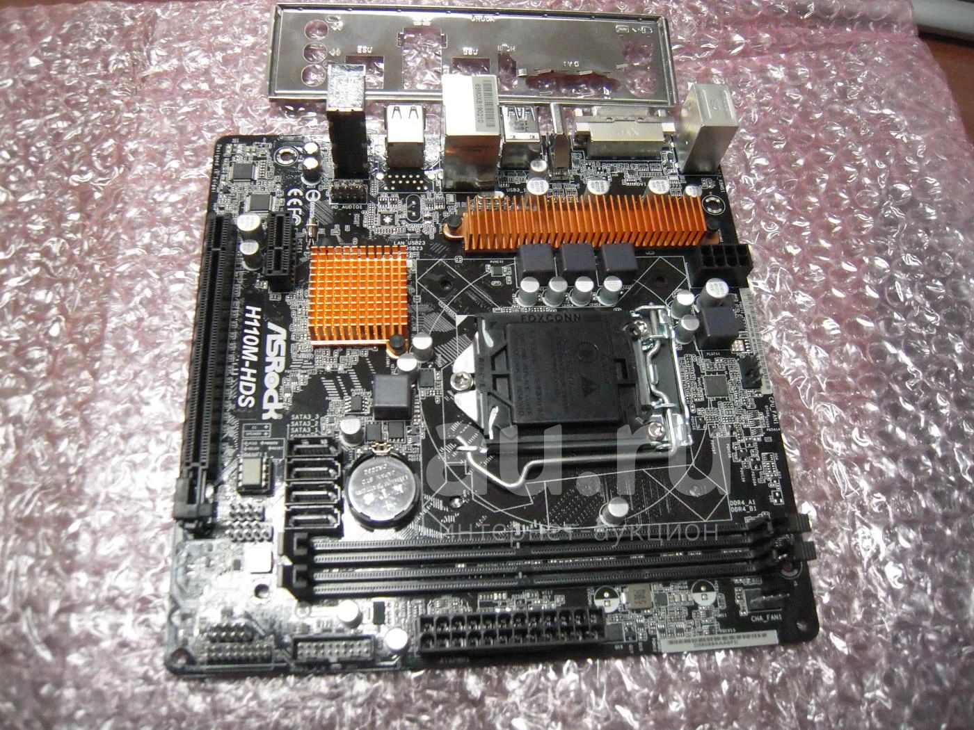 AsRock H110m-HDS Материнская плата 1151 сокет. itx формат, (PCI-E, HDMI ...
