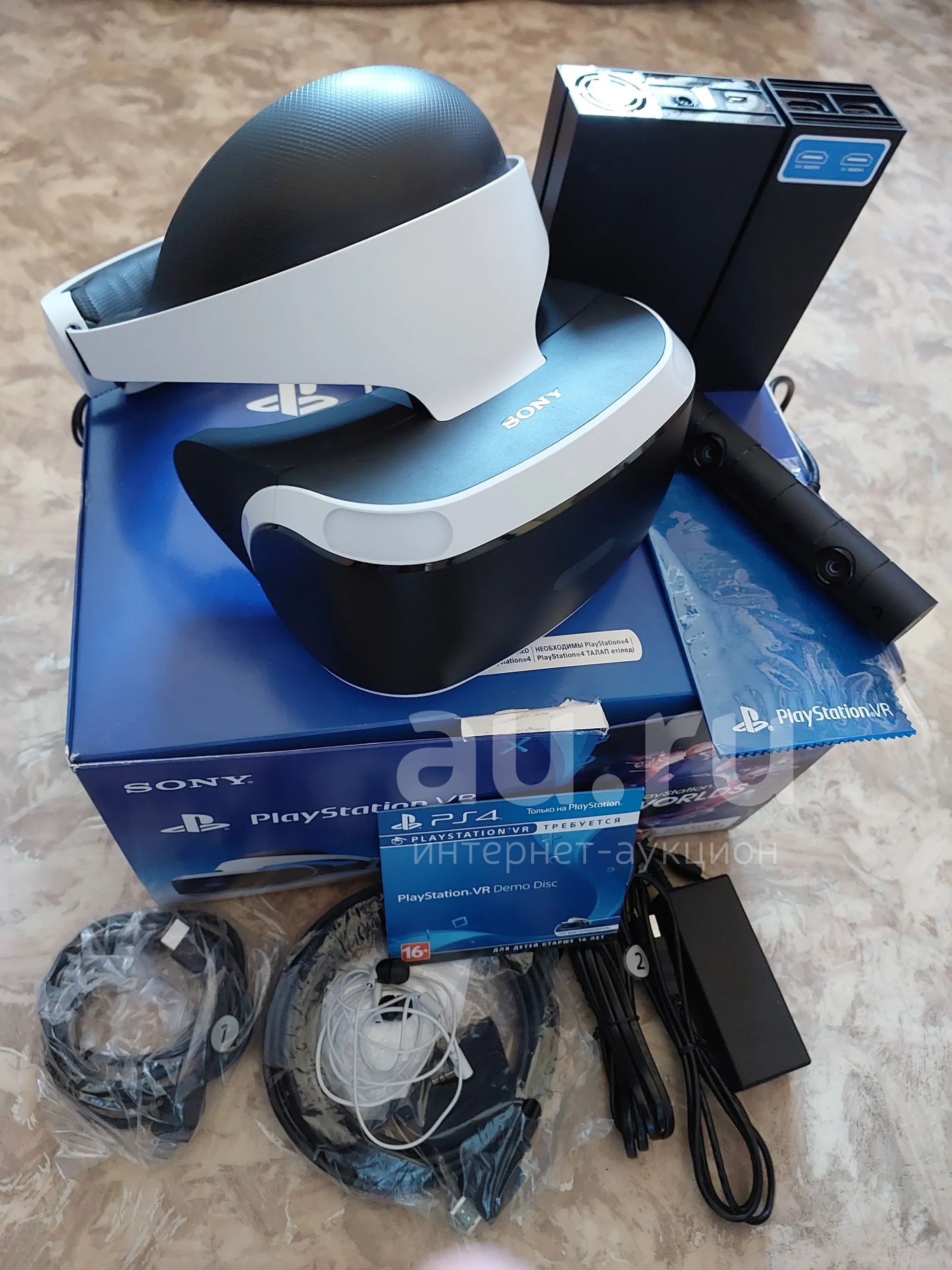 Sony Playstation VR — купить в Красноярске. Состояние: Б/у. Аксессуары ...