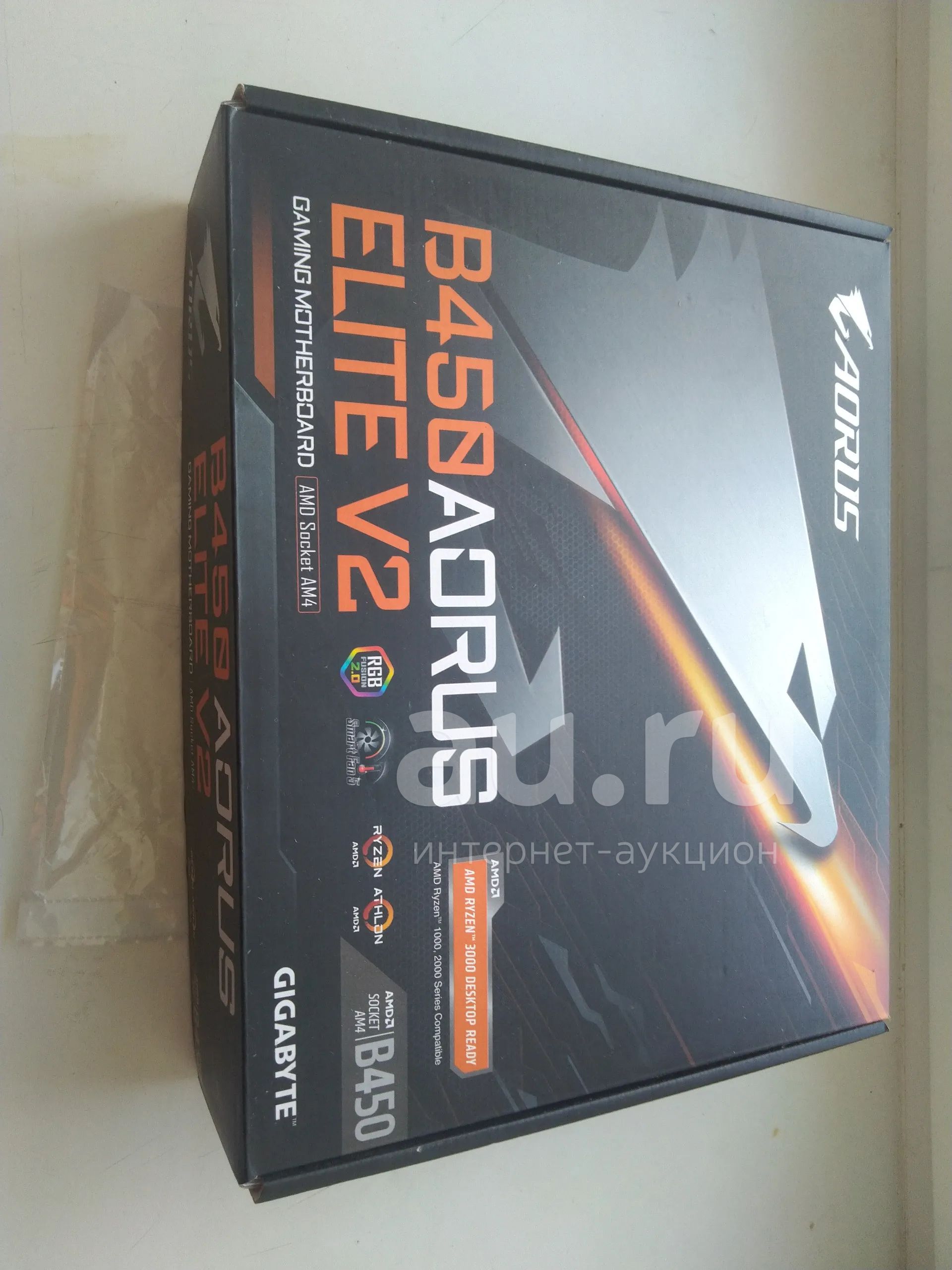 B450 AORUS ELITE V2 v1.0 — купить в Красноярске. Состояние: Б/у ...