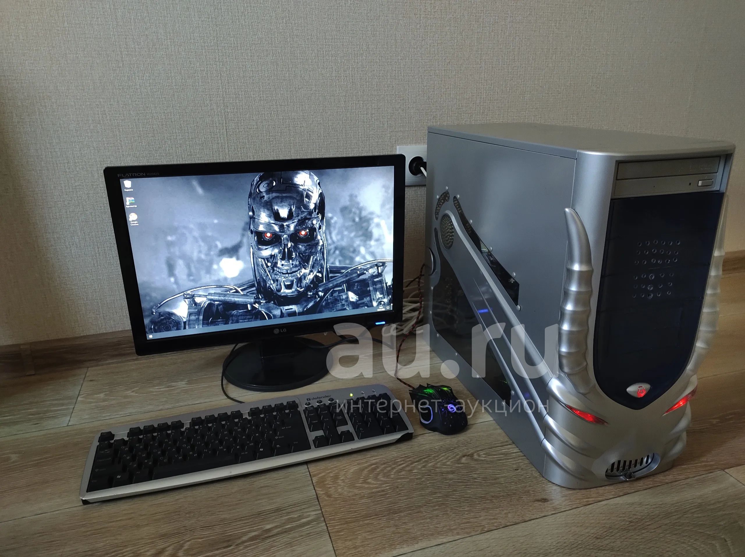 Компьютер в сборе с монитором phenom 4 ядра/8gb ram/gt220 1gb — купить ...