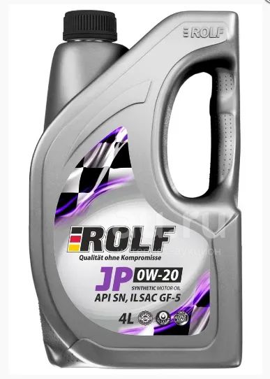 Масло моторное ROLF JP 0W-20 SN/GF-5 4л пластик — купить в Красноярске ...
