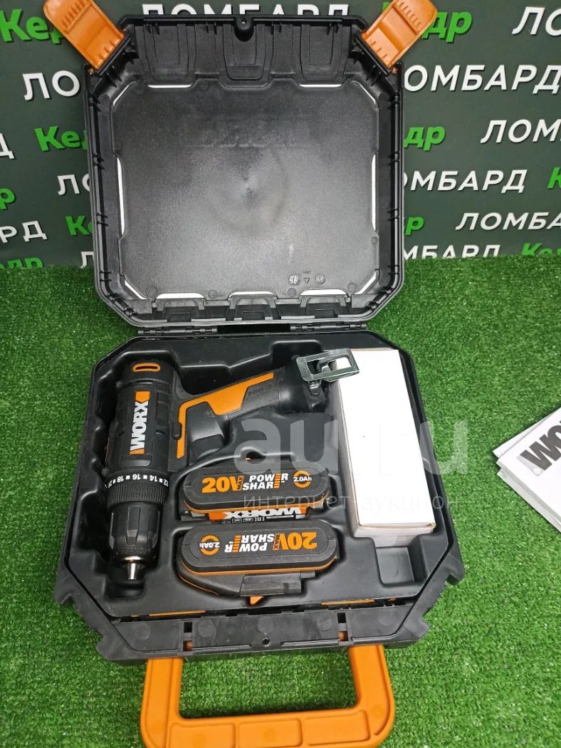 Шуруповерт Worx wx100 20V (q) — купить в Красноярске. Состояние: Б/у ...