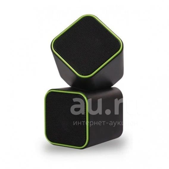 Колонки SmartBuy 2.0 Cute (6Вт) USB черно-зеленые SBA-2580 — купить в ...