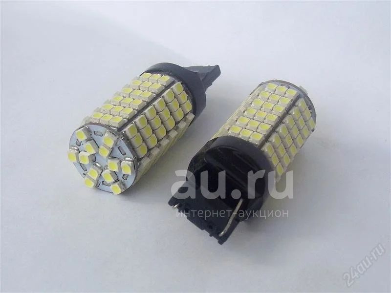 Светодиодная лампа LED Т20 W21W 7440 3528 120 SMD t20 — купить в ...