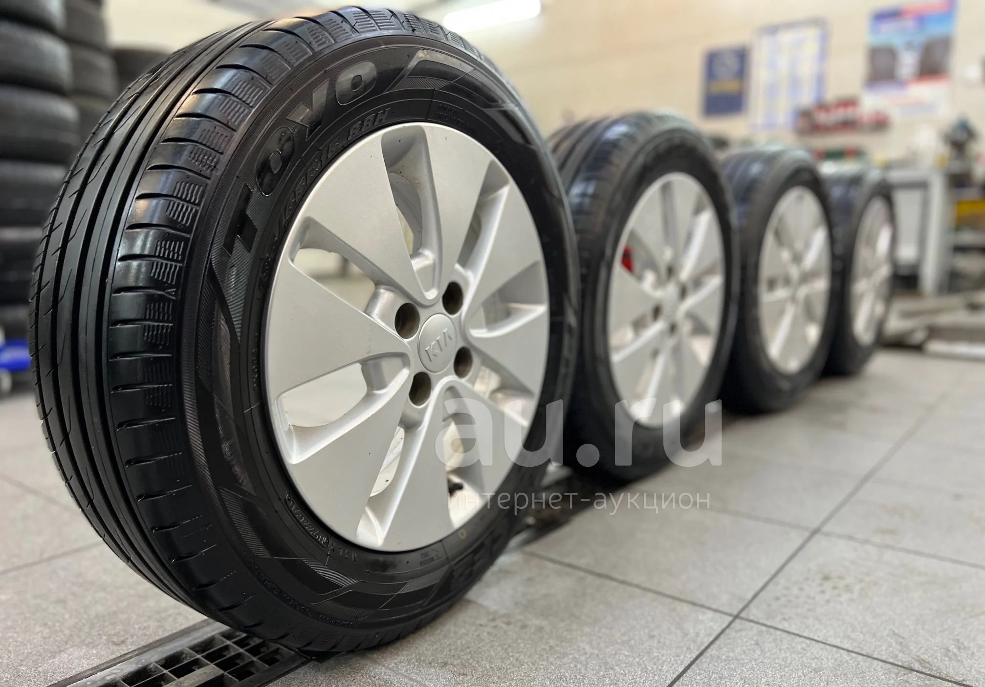 Комплект литых дисков Kia Rio(Киа Рио) R15 4*100 — купить в Красноярске ...