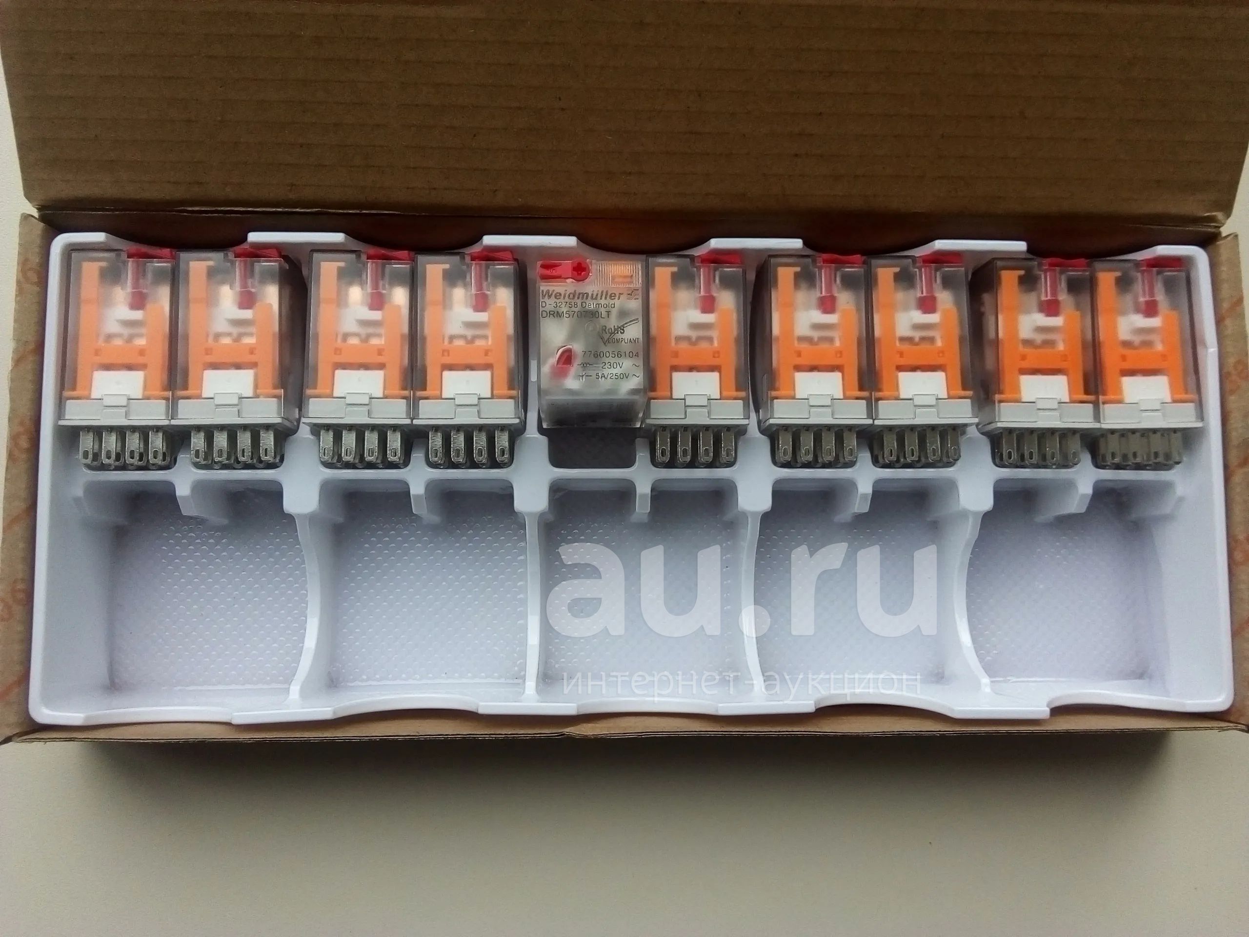 Реле электромагнитное DRM570730LT weidmuller 220 VAC 4-х контактное ...