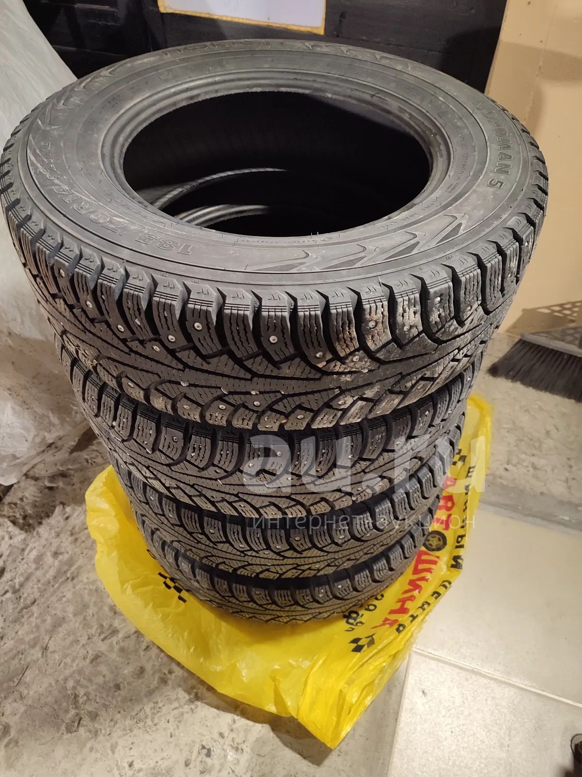 Шины 14*185*70 Nokian Nordman 5 — купить в Красноярске. Состояние: Б/у ...