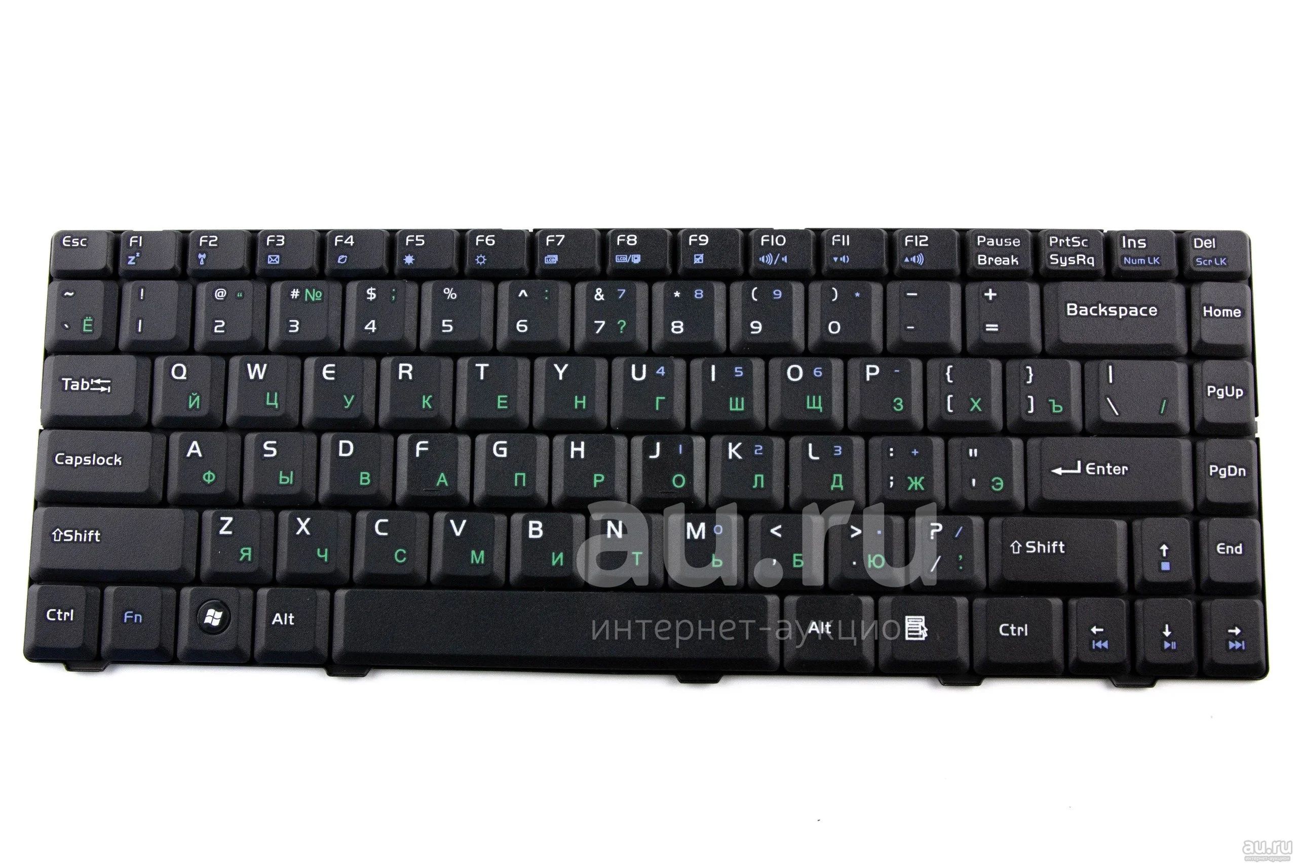 Клавиатура для ноутбука Asus F80, F80C, F80CR, F80L, F80Q, F80S, F81 ...
