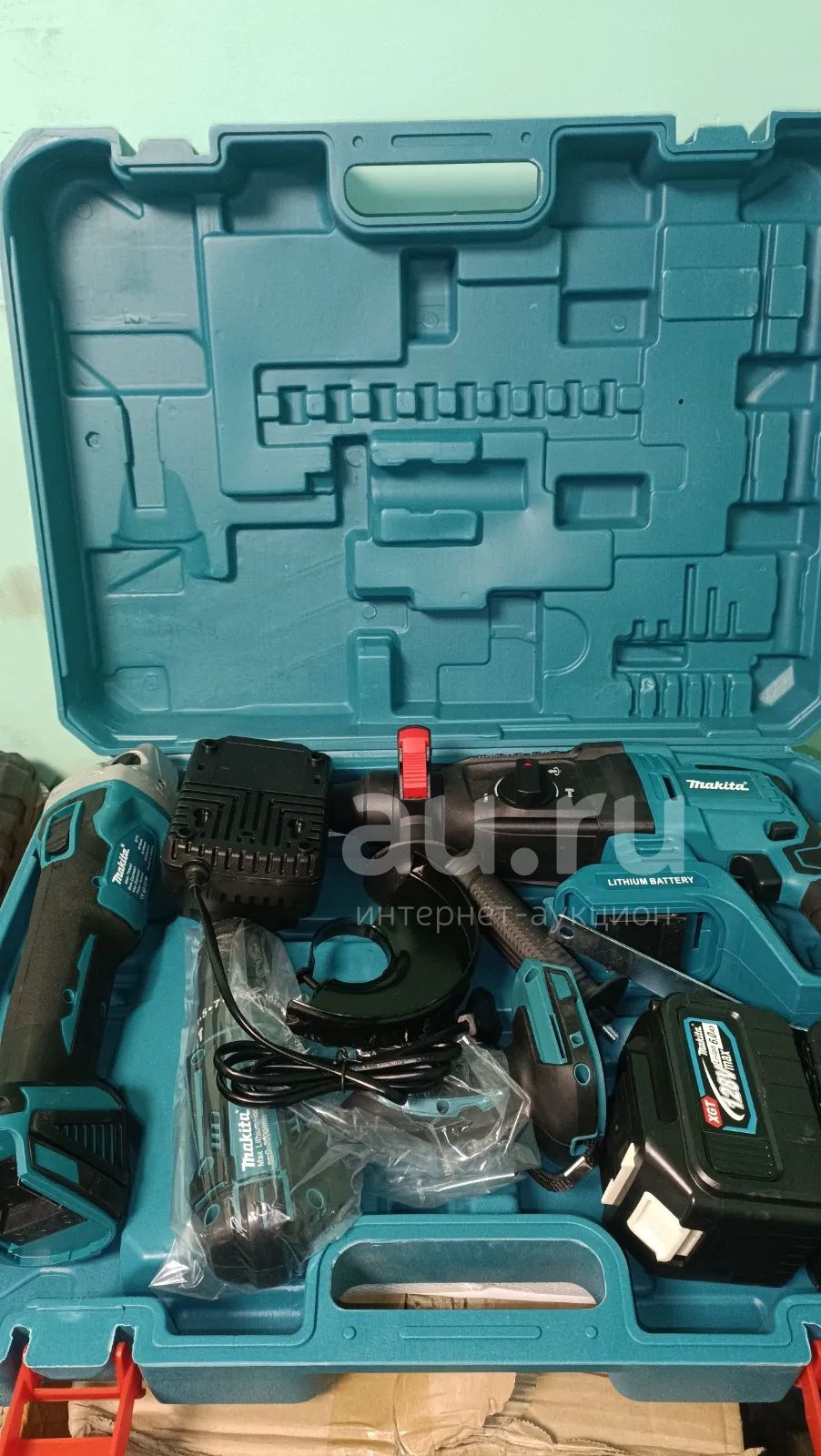 Набор Makita 3в1 перфоратор/болгарка/шуруповёрт (z) — купить в ...