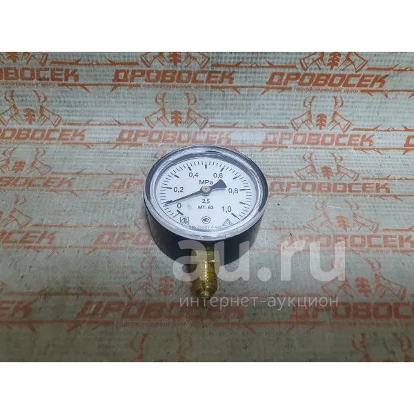 Манометр МТ 63П 1,0МПа (метрическая резьба - М12х1.5) / 00000003320 ...