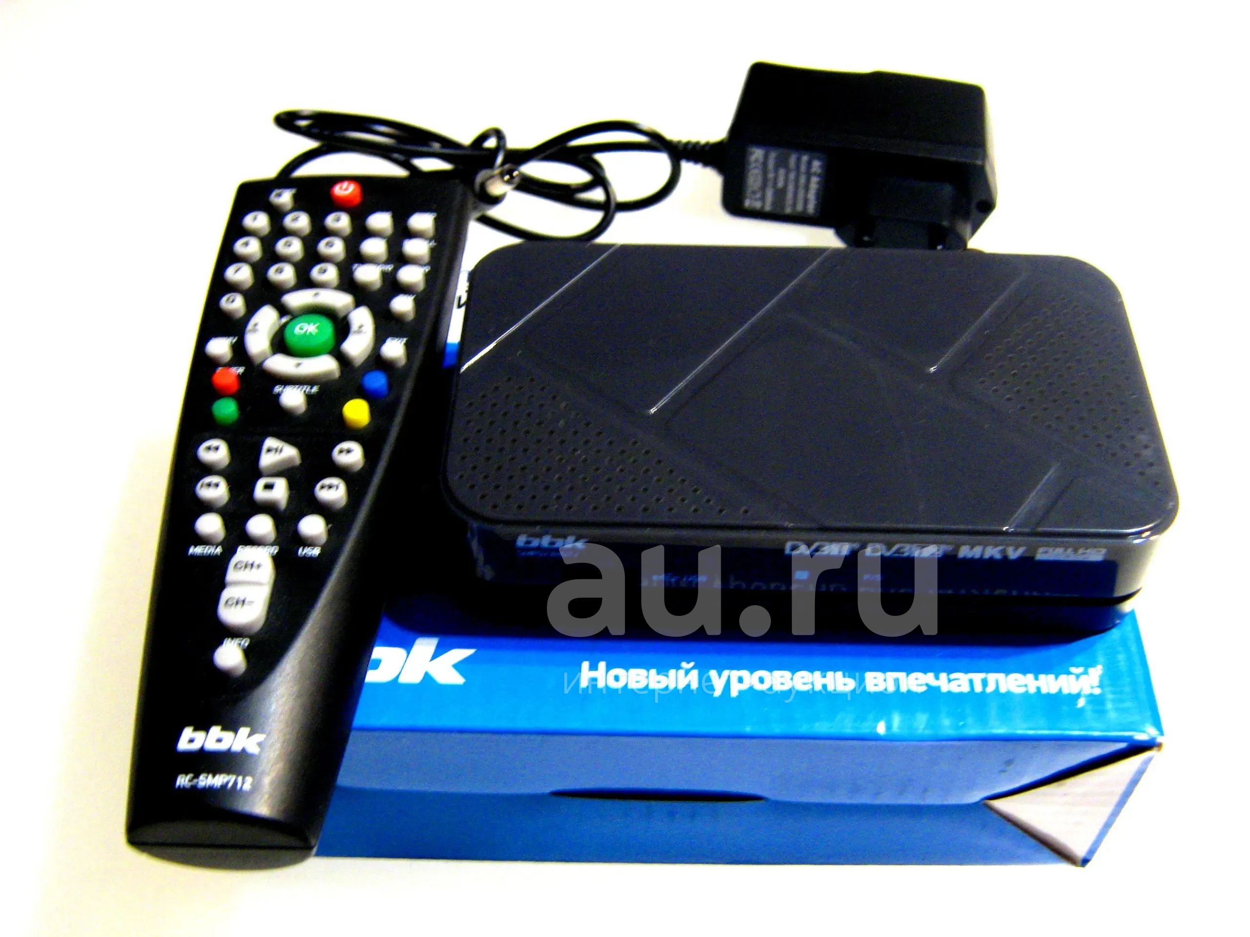DVB-T/T2 цифровая приставка BBK SMP023HDT2, темно-серая — купить в ...