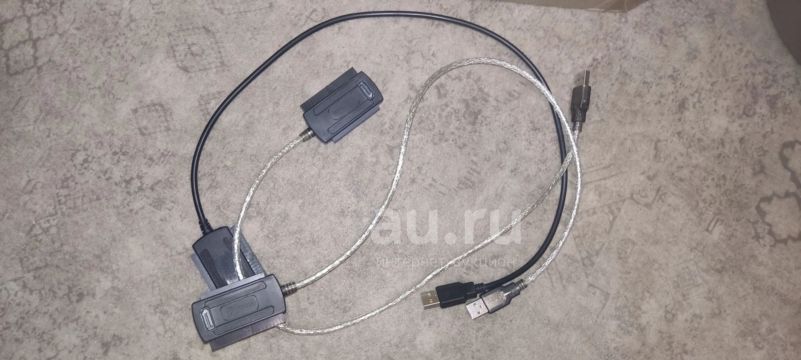 Адаптер переходник контроллер для подключения жёстких дисков (HDD / SSD ...