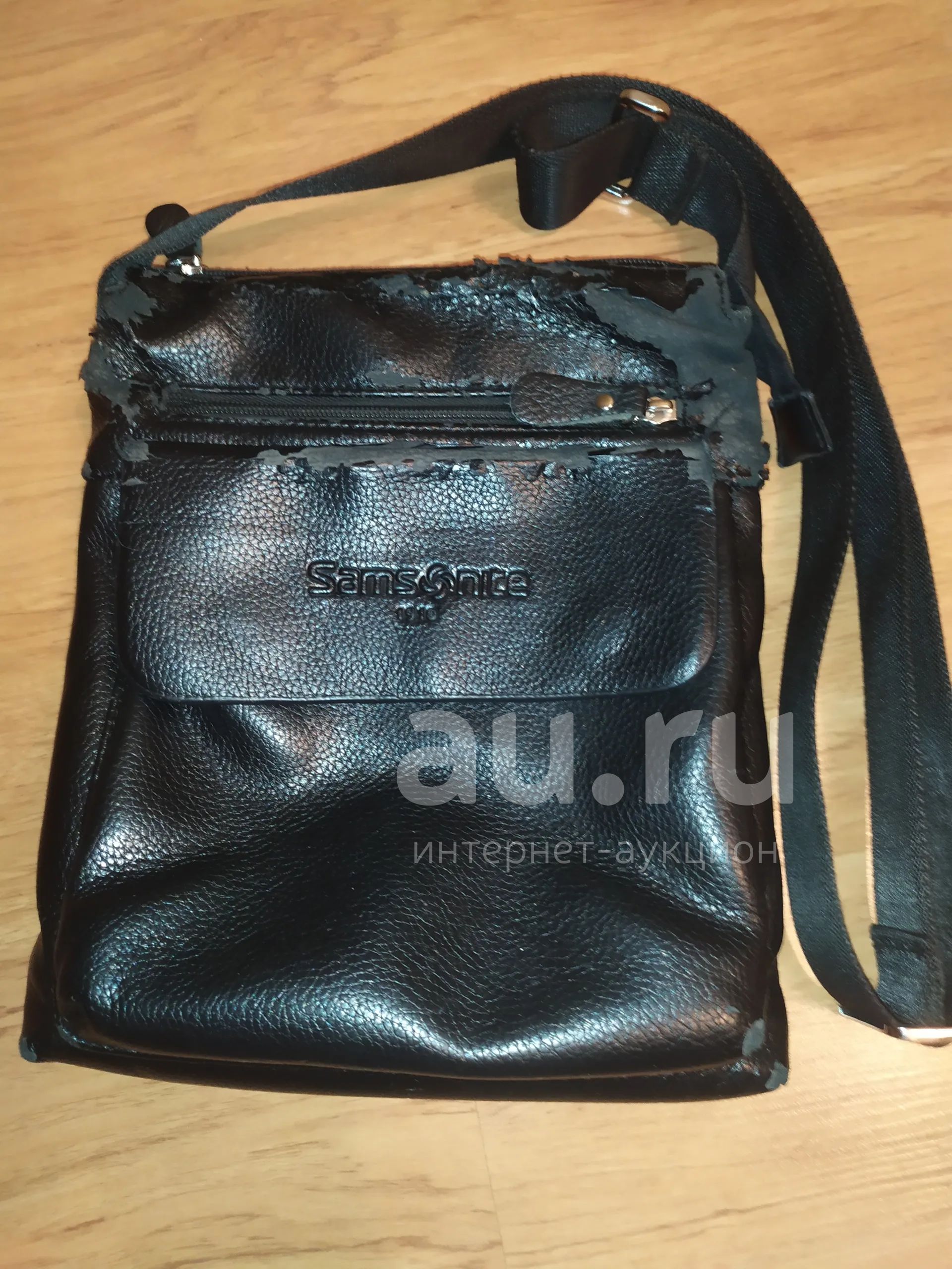 Сумка мужская черная Samsonite высота 28 ширина 23 толщина 8 см. Все ...