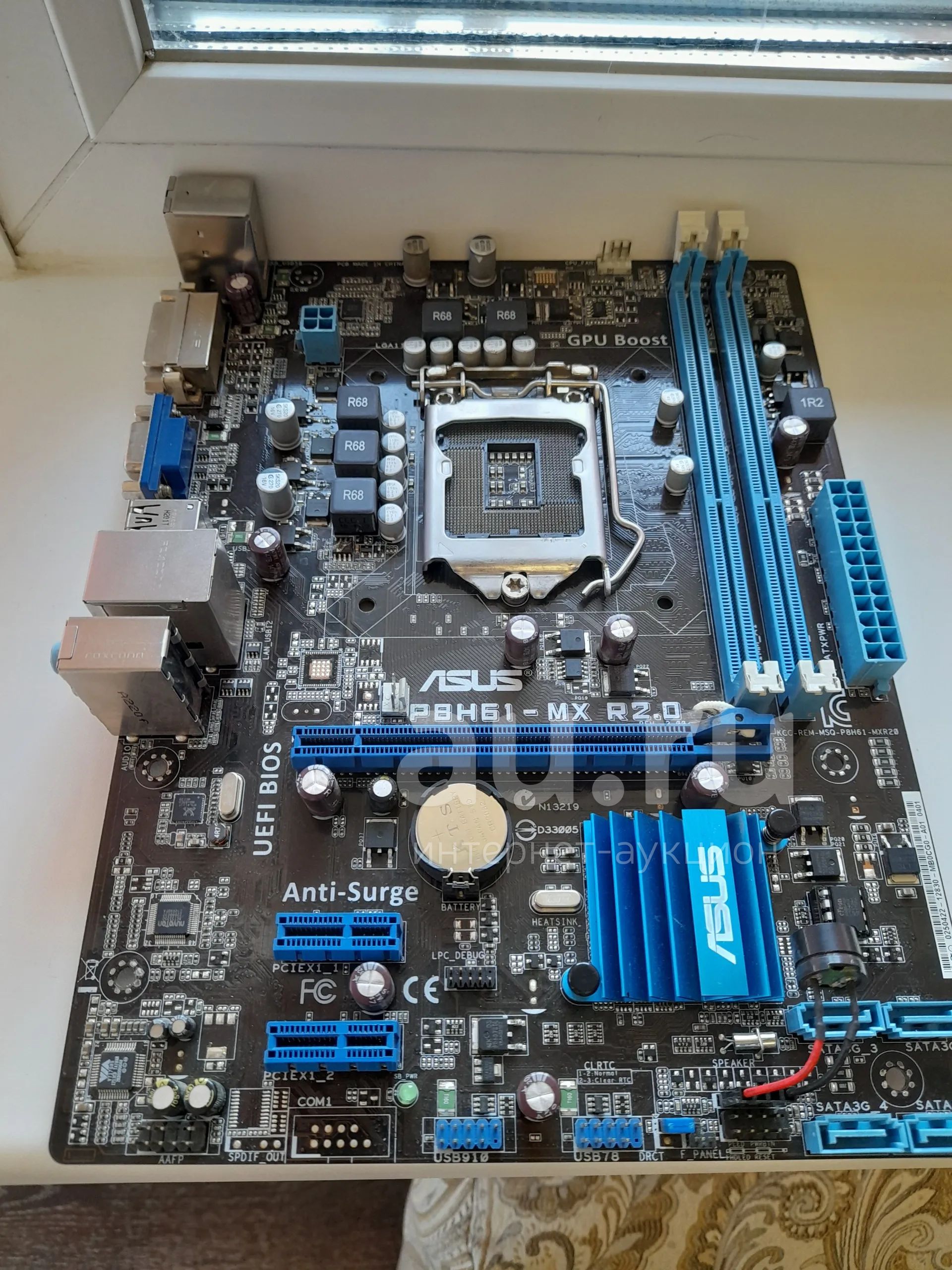 Материнская плата Asus P8h61-MX LGA1155 — купить в Красноярске ...