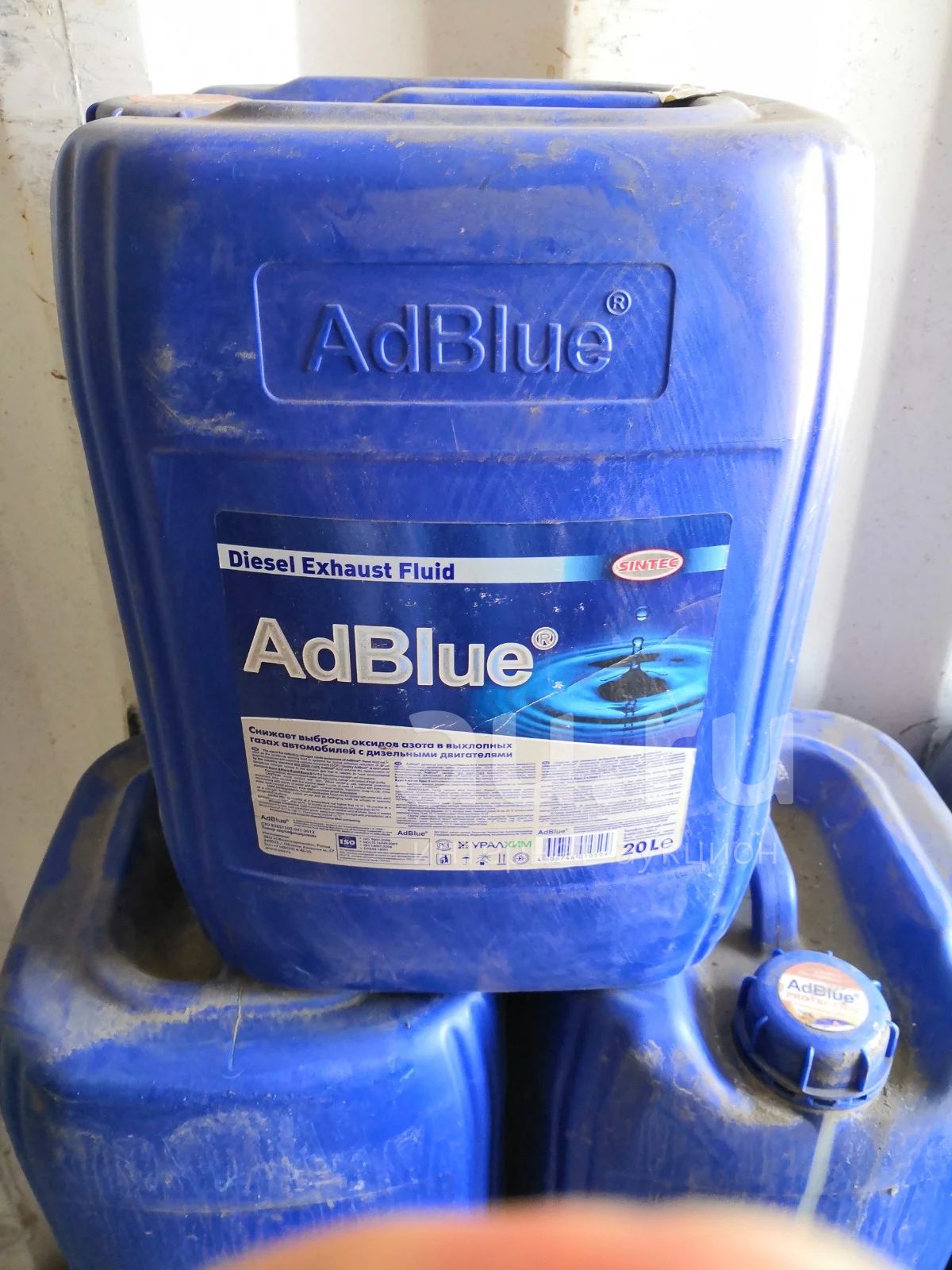 Жидкость Sintec AdBlue для системы дизельных двигателей 20л — купить в ...
