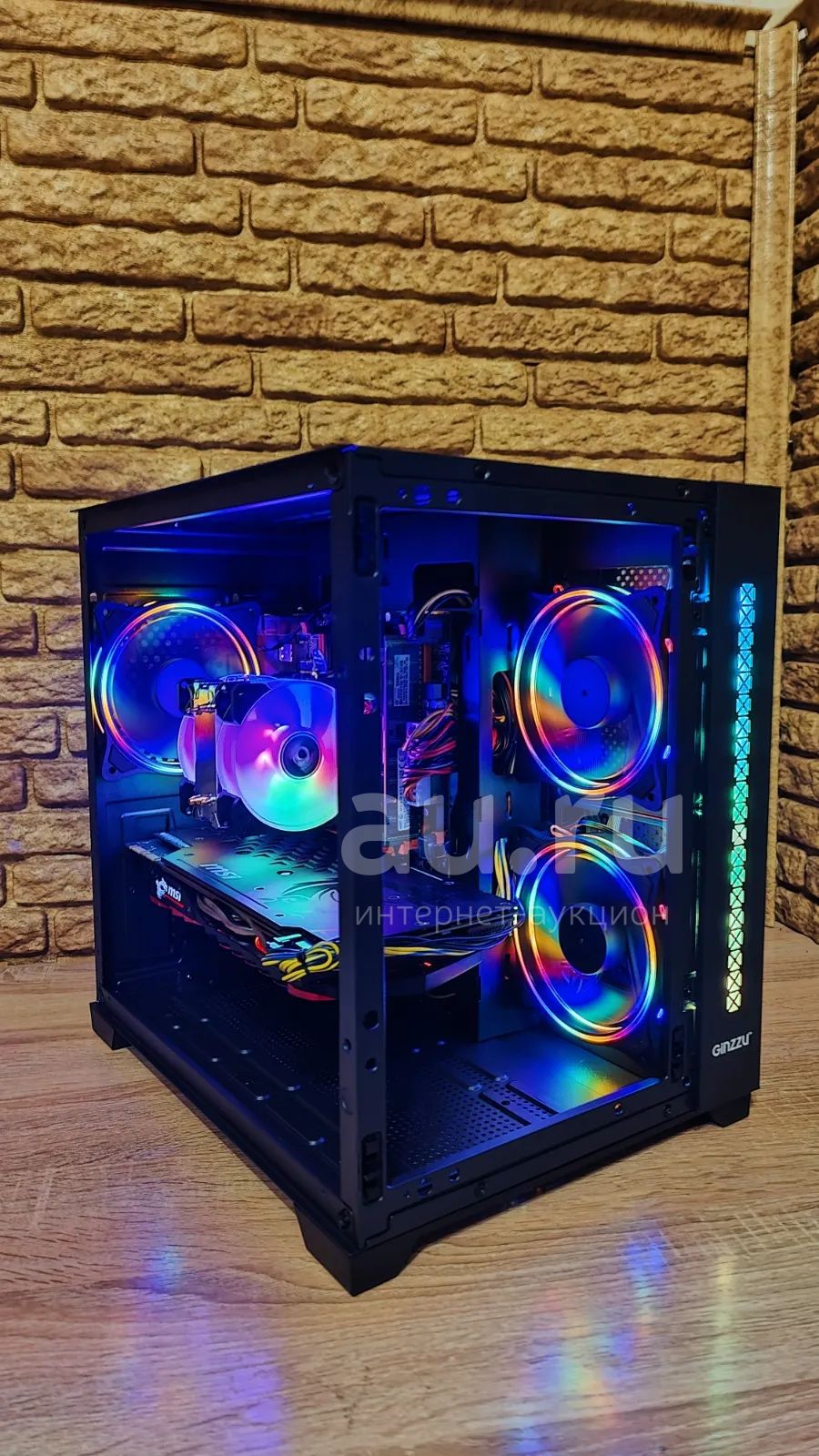 Мощный игровой ПК [12 ядер (i7-10700K), Ram 16Гб, SSD 500Гб, GTX 1080 8 ...