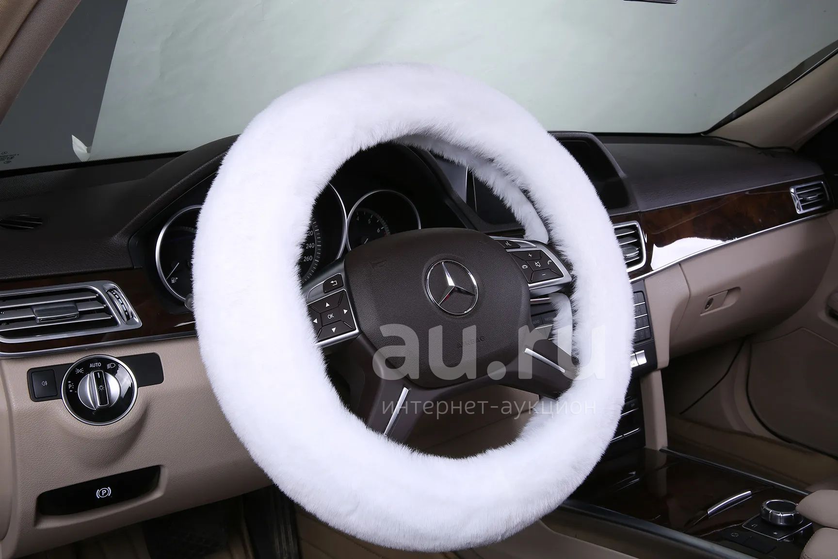Оплетка на руль меховая — купить в Красноярске. Состояние: Новое. Чехлы ...