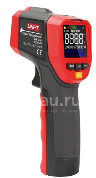 Термометр пирометр Uni-T UT301C+, -32..600C, 12:1 — купить в ...