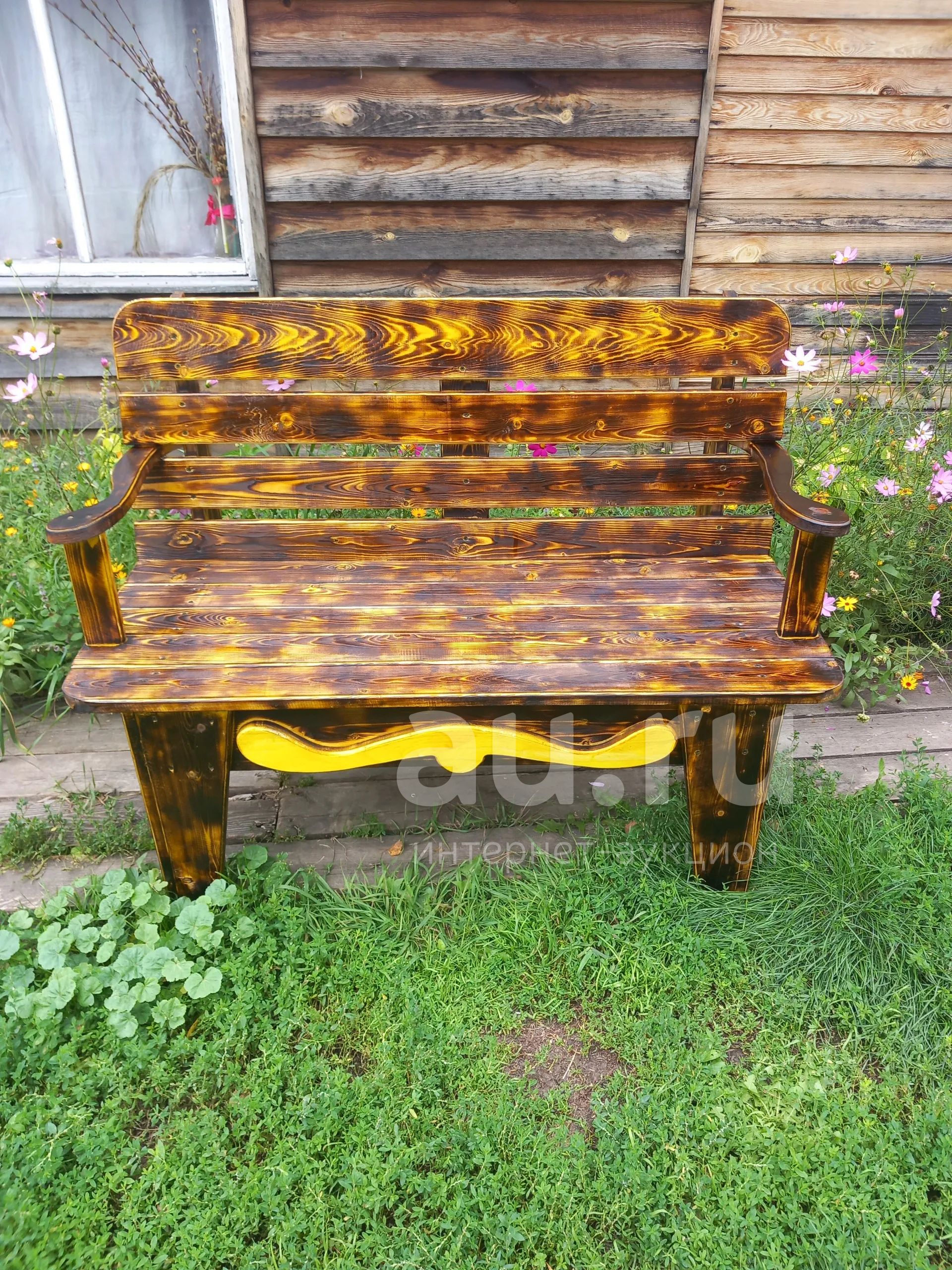 Скамейка. — купить в Красноярске. Состояние: Новое. Мебель для сада ...