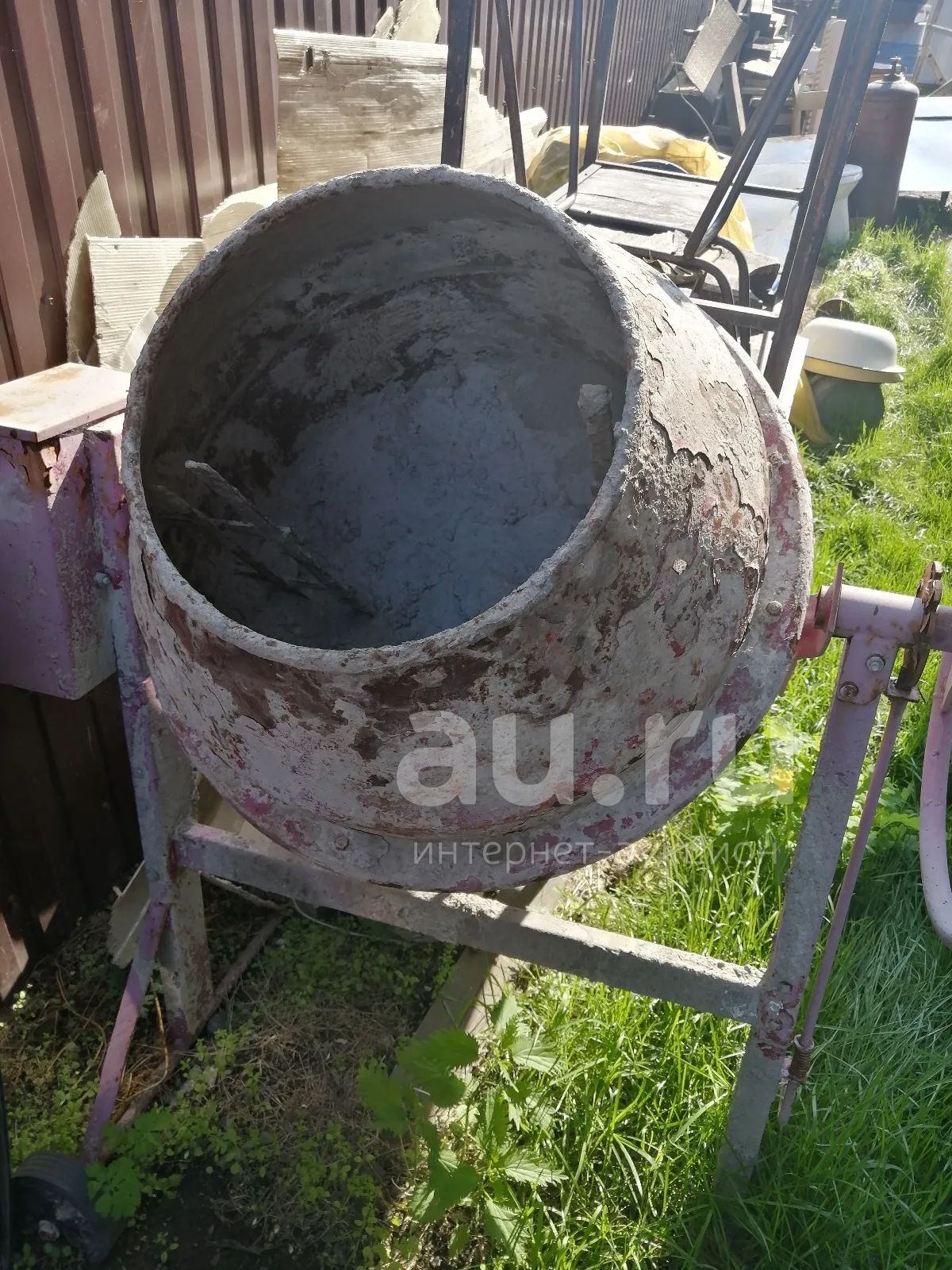 Бетономешалка 160л — купить в Красноярске. Состояние: Неисправно ...