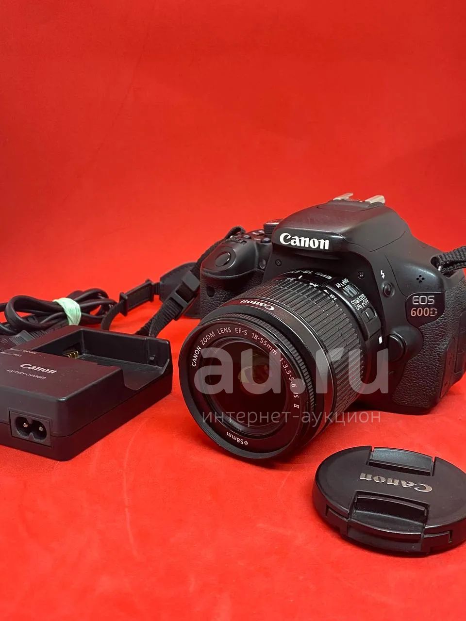 Фотоаппарат Canon EOS 600D (яс/д) — купить в Красноярске. Состояние: Б ...