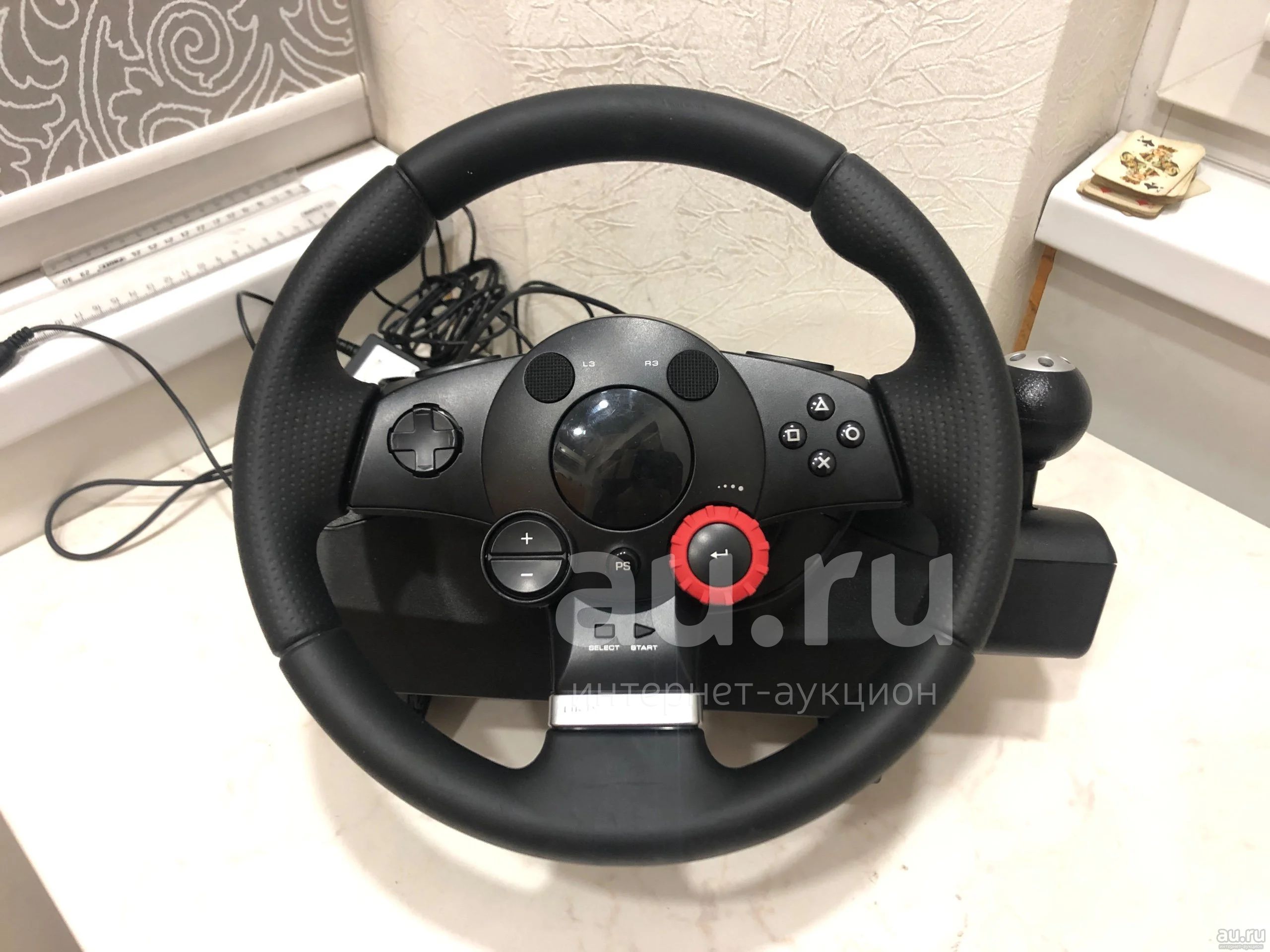 Продам руль Logitech Driving Force GT — купить в Красноярске. Состояние ...