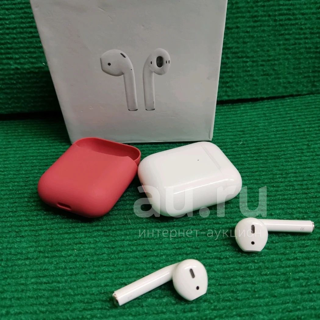 Apple AirPods 2 (MV7N2RU/A) (999c) — купить в Красноярске. Состояние: Б ...