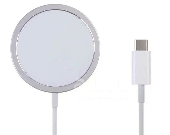 Беспроводное зарядное устройство MagSafe charger белая (hi-copy ...
