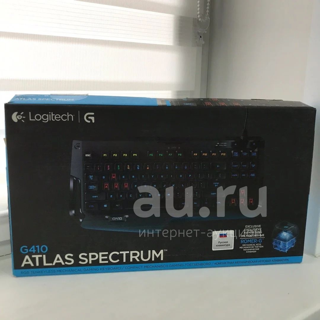 Клавиатура проводная Logitech G410 RGB Mechanical Gaming (Черная , USB ...