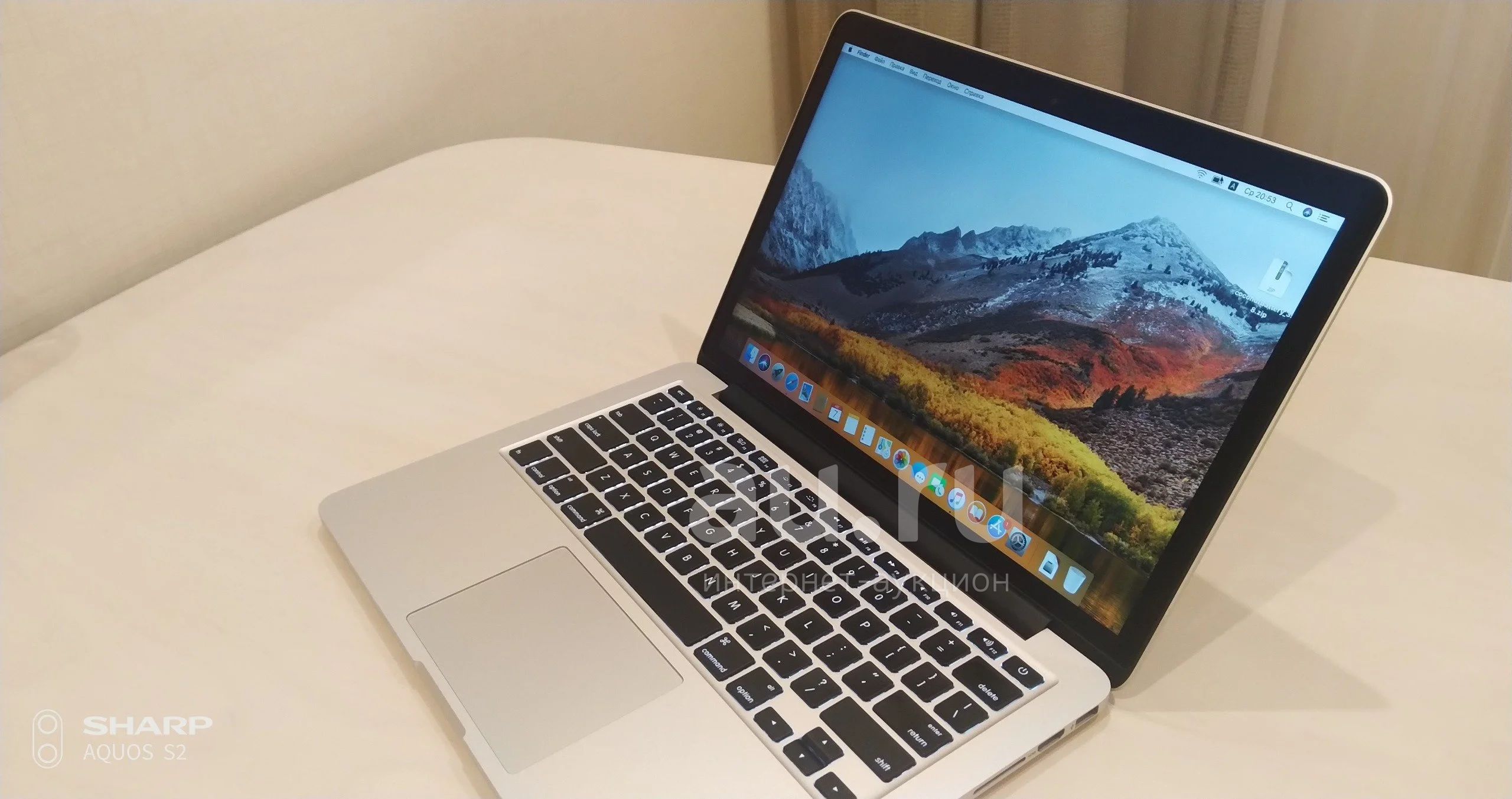 MacBook pro 13 mid 2014 i5 8gb ssd 256gb Retina . Au.ru